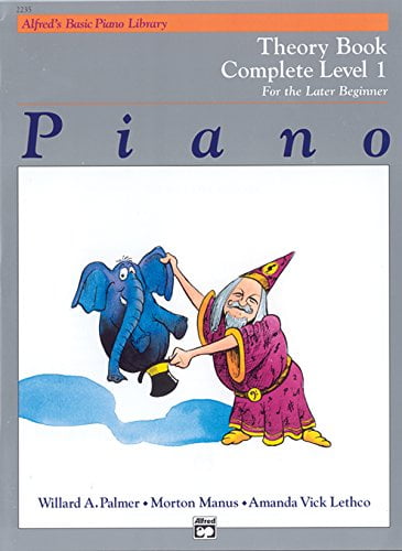 Pre-Owned Alfred's Basic Piano Library Theory Complete, Bk 1: For the ...