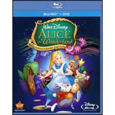 Disney's Alice in Wonderland 60th Anniversary Edition Blu-ray Movie - Walmart.com