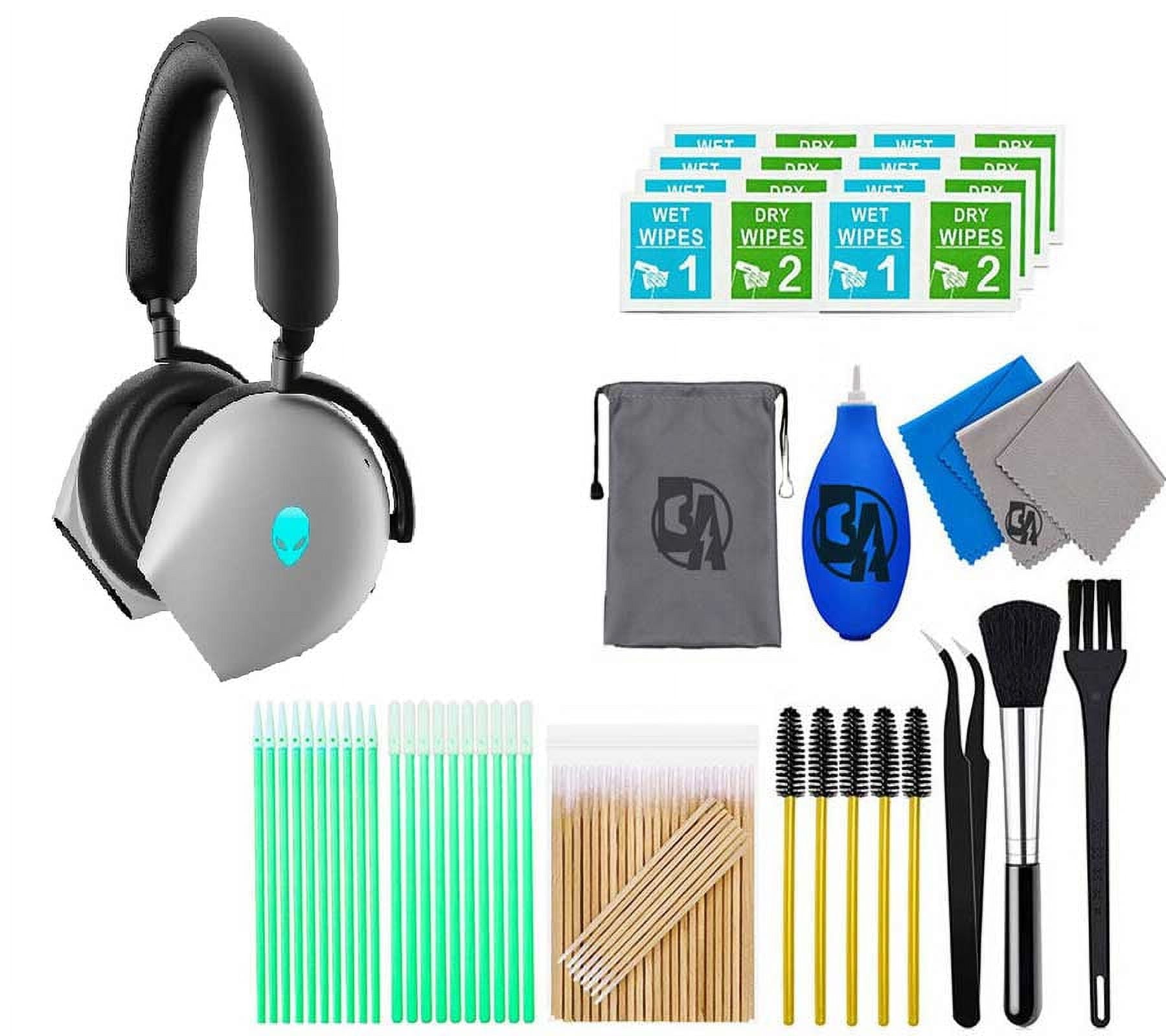 Pre-Owned Alienware - Stereo Wireless Gaming Headset - AW920H - Lunar ...