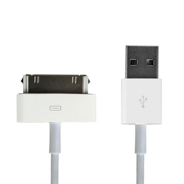 Restored Apple (3.3-Ft) 30-Pin to USB Charge & Sync Cable for Older Gen ...