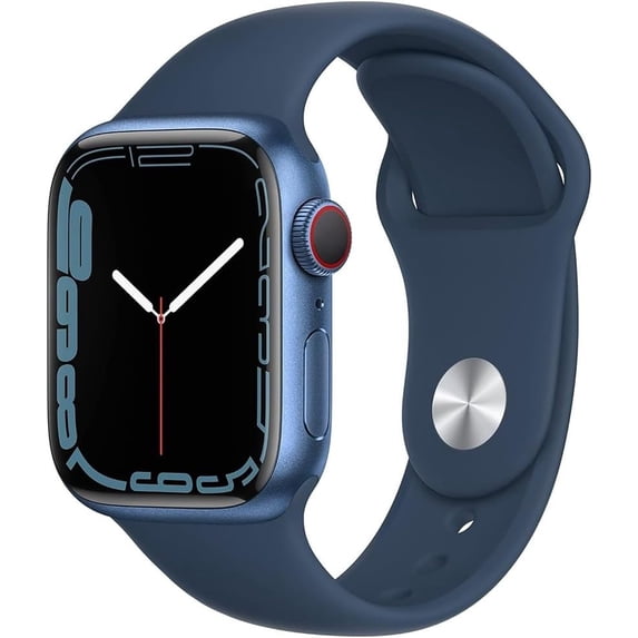 Pre-Owned Apple Watch Series 7 Aluminum 45 mm Smart Watch with 18 Hours ...