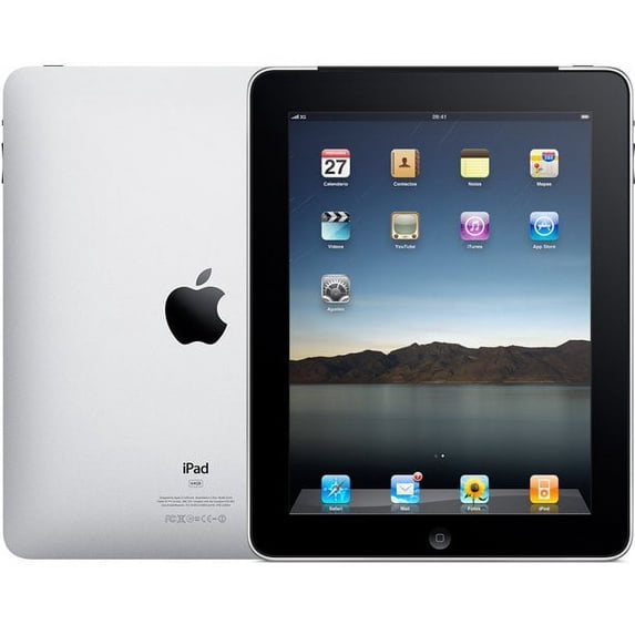 Pre-Owned Apple iPad 1st Gen A1219 16GB Silver WiFi 9.7" Tablet ...