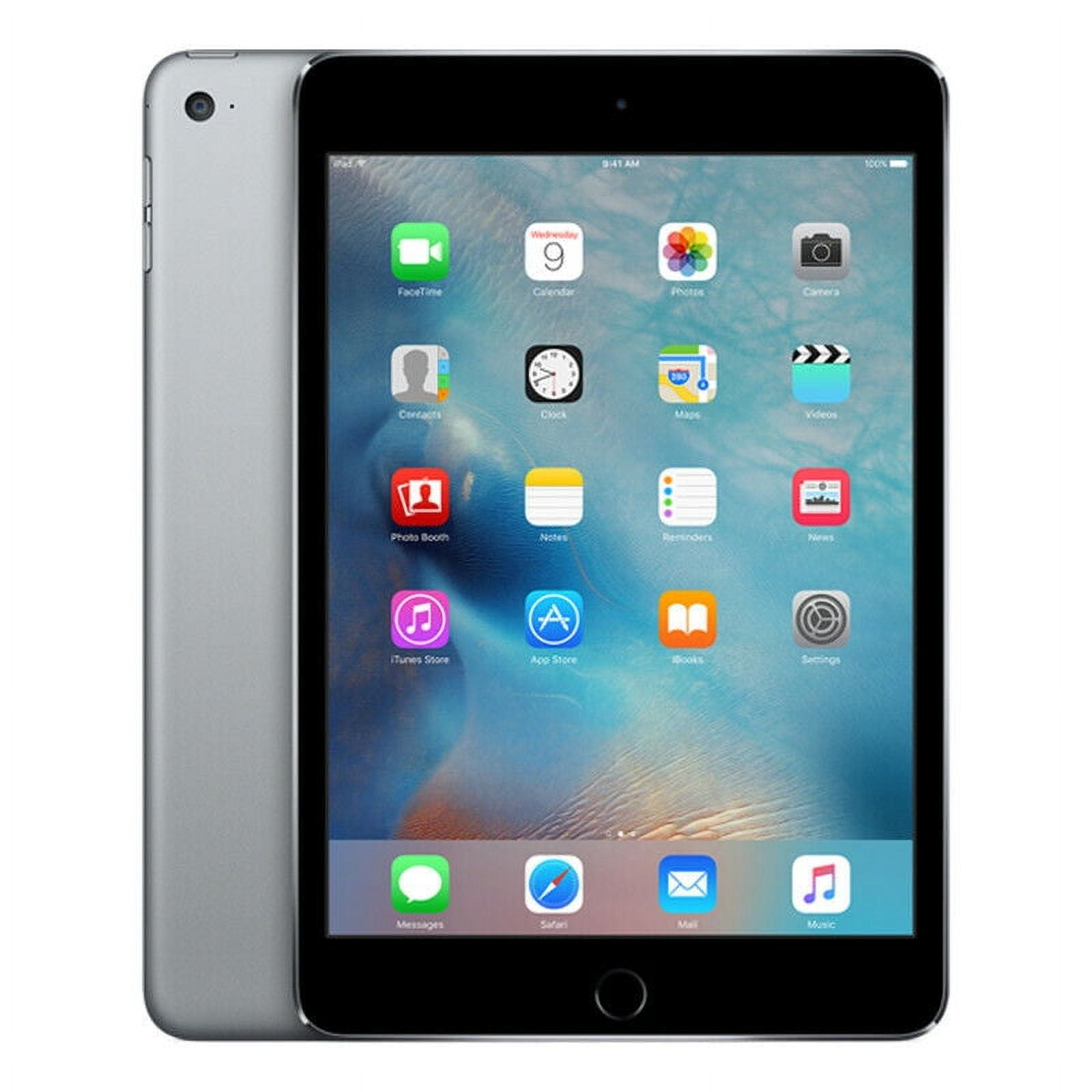 Pre-Owned Apple iPad mini 4th Gen (2015) 7.9in Space Gray 128 GB WI-FI ...
