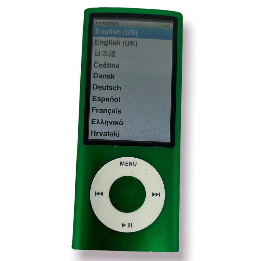 Pre-Owned Apple iPod Nano 5th Generation 8GB Green Bundle (Like New ...