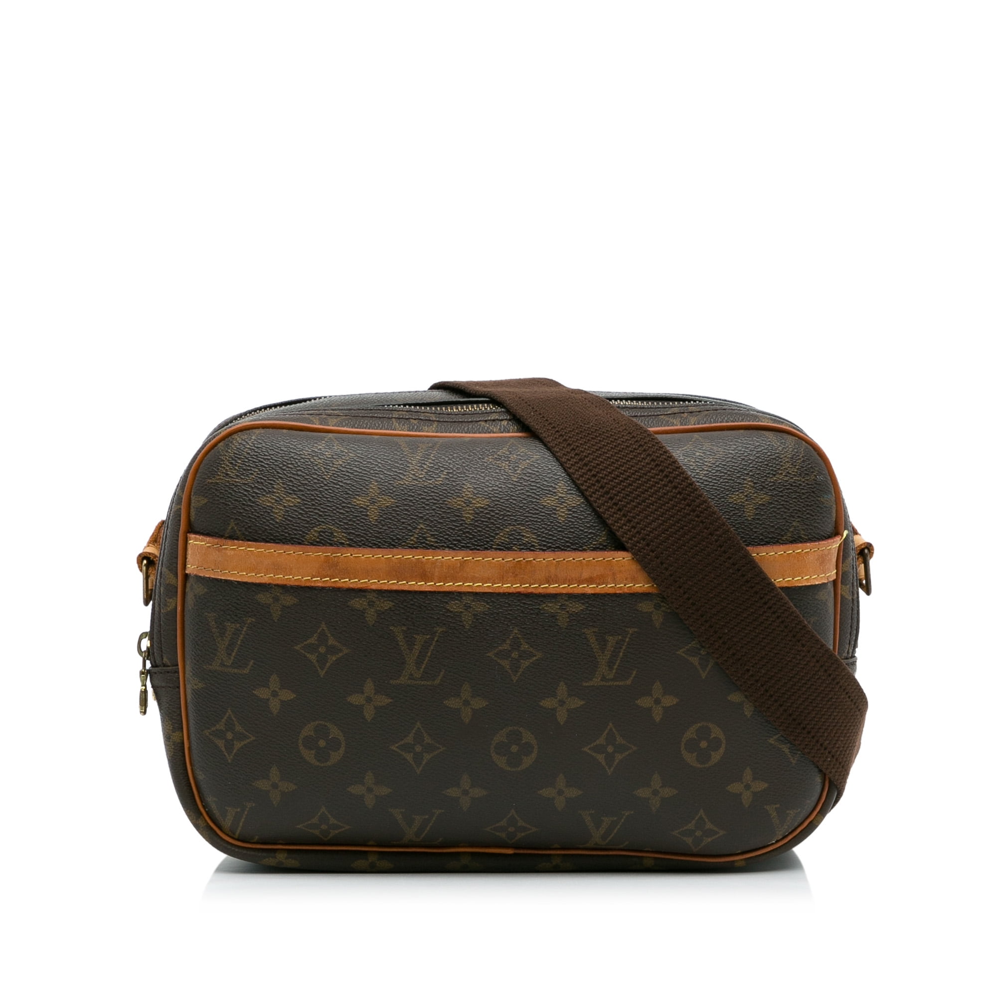 Pre-Owned Authenticated Louis Vuitton Crossbody Bag Monogram Canvas ...