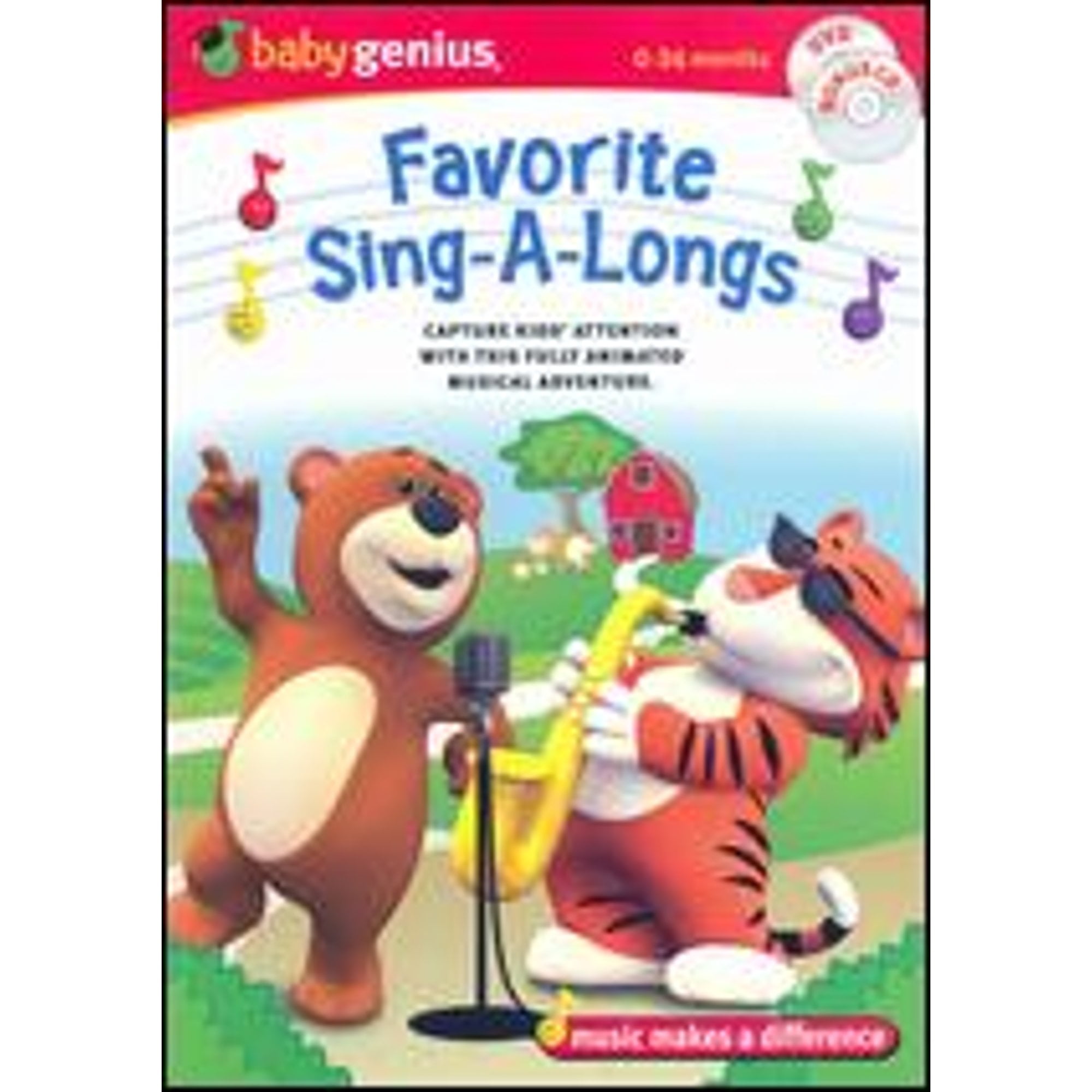 Pre-Owned Baby Genius: Favorite Sing-A-Longs [DVD/CD] (DVD ...