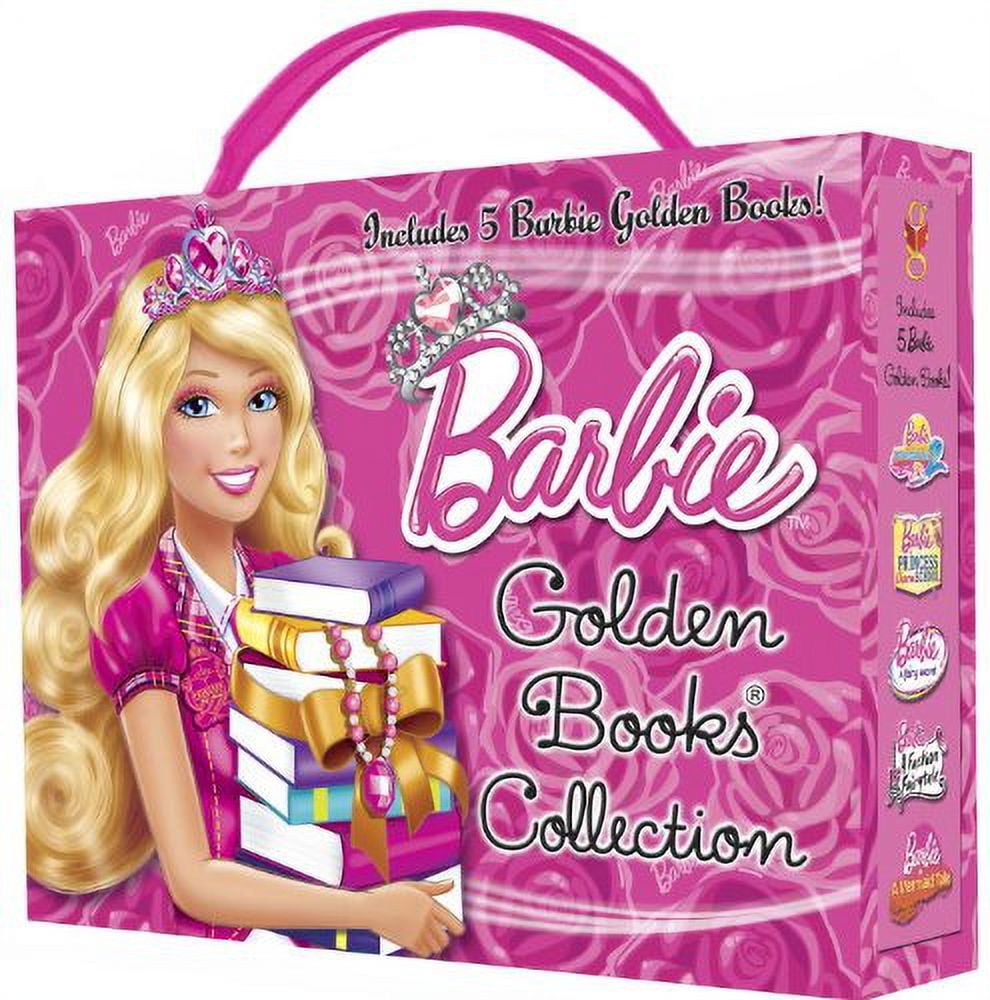 Pre-Owned Barbie Golden Books Collection - Includes 5 Barbie Golden ...