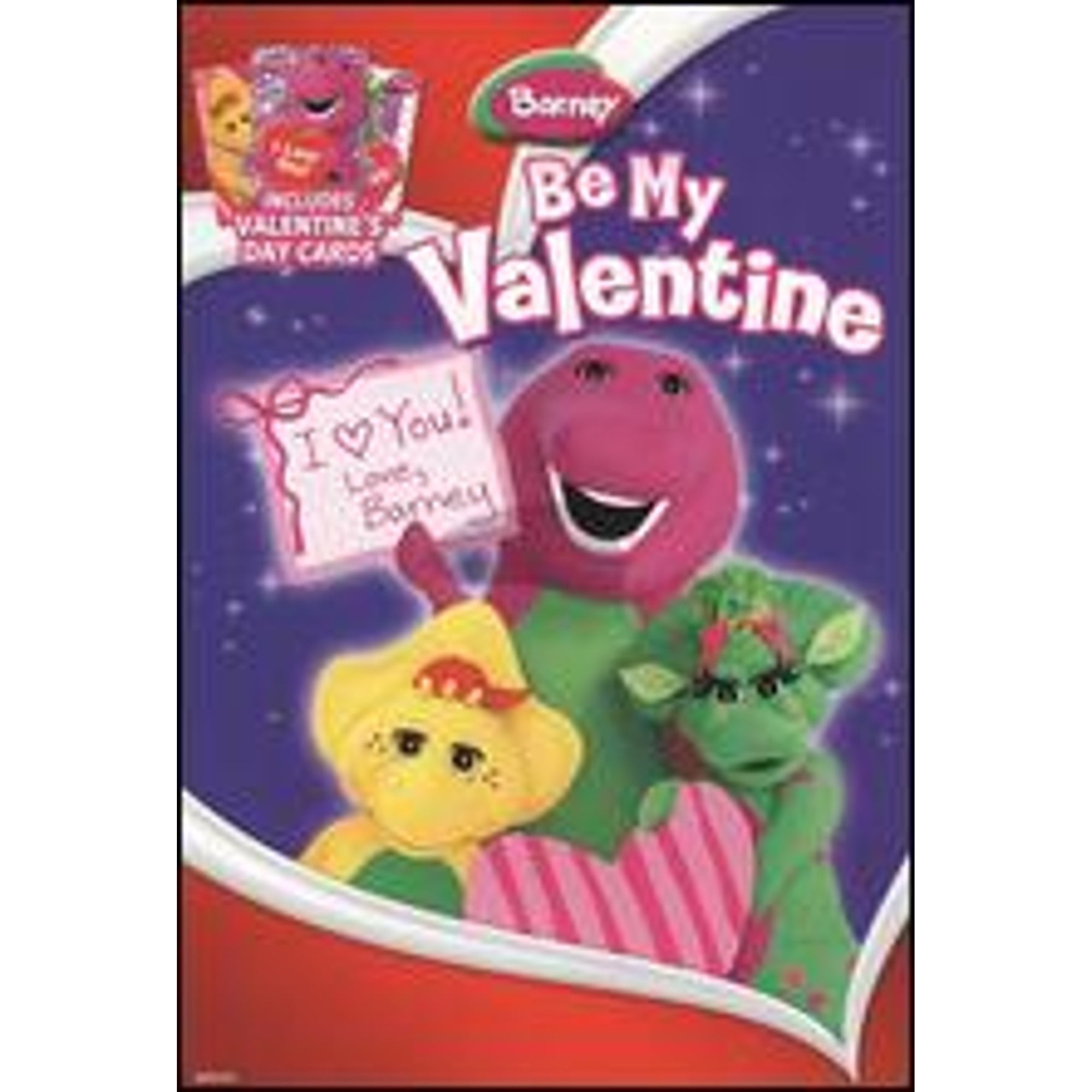 Pre-Owned Barney: Be My Valentine [With 3 Valentine's Day Cards] (DVD ...