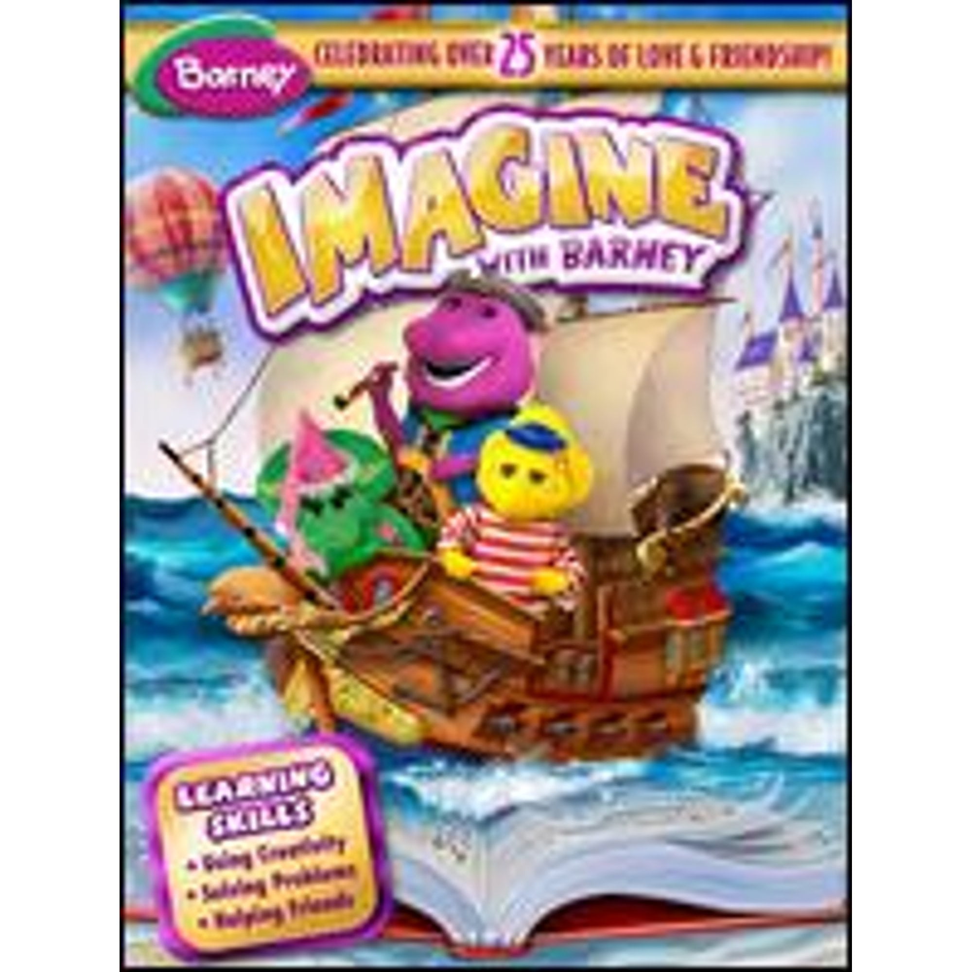 Pre-Owned Barney: Imagine with Barney (DVD 0884487113695) - Walmart.com