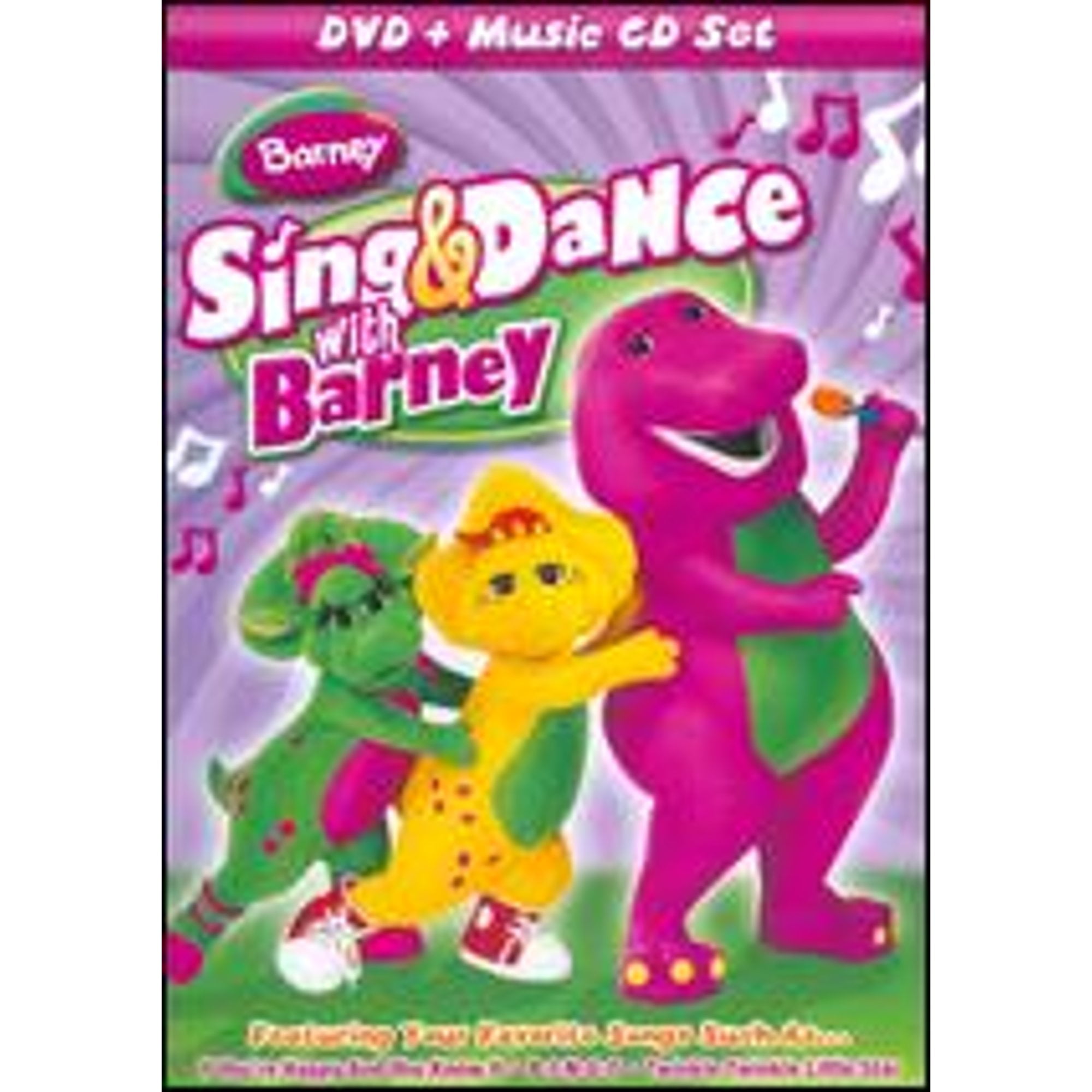 Pre-Owned Barney: Sing & Dance with Barney [2 Discs] [DVD/CD] (DVD ...