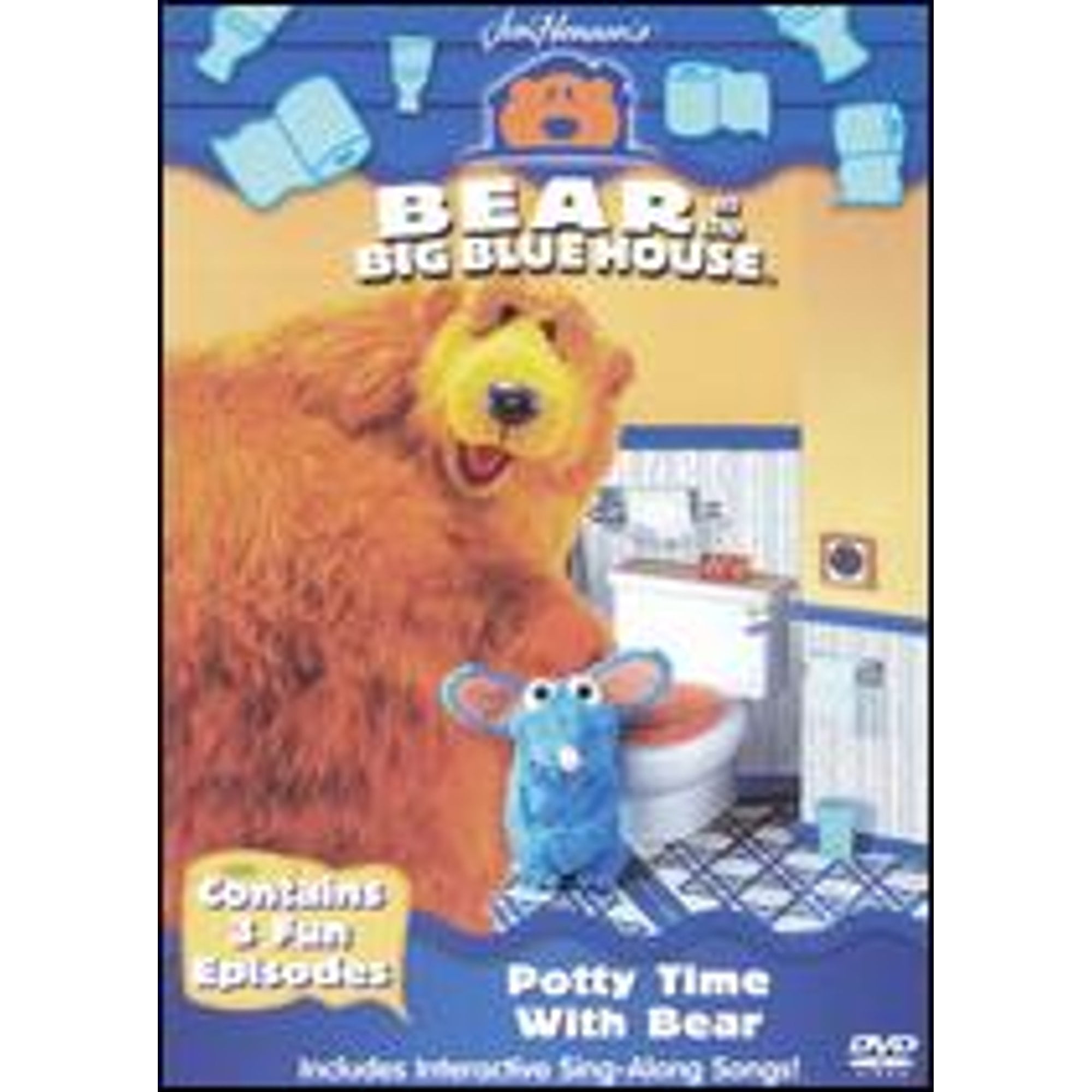 Pre-Owned Bear in the Big Blue House: Potty Time With Bear (DVD ...