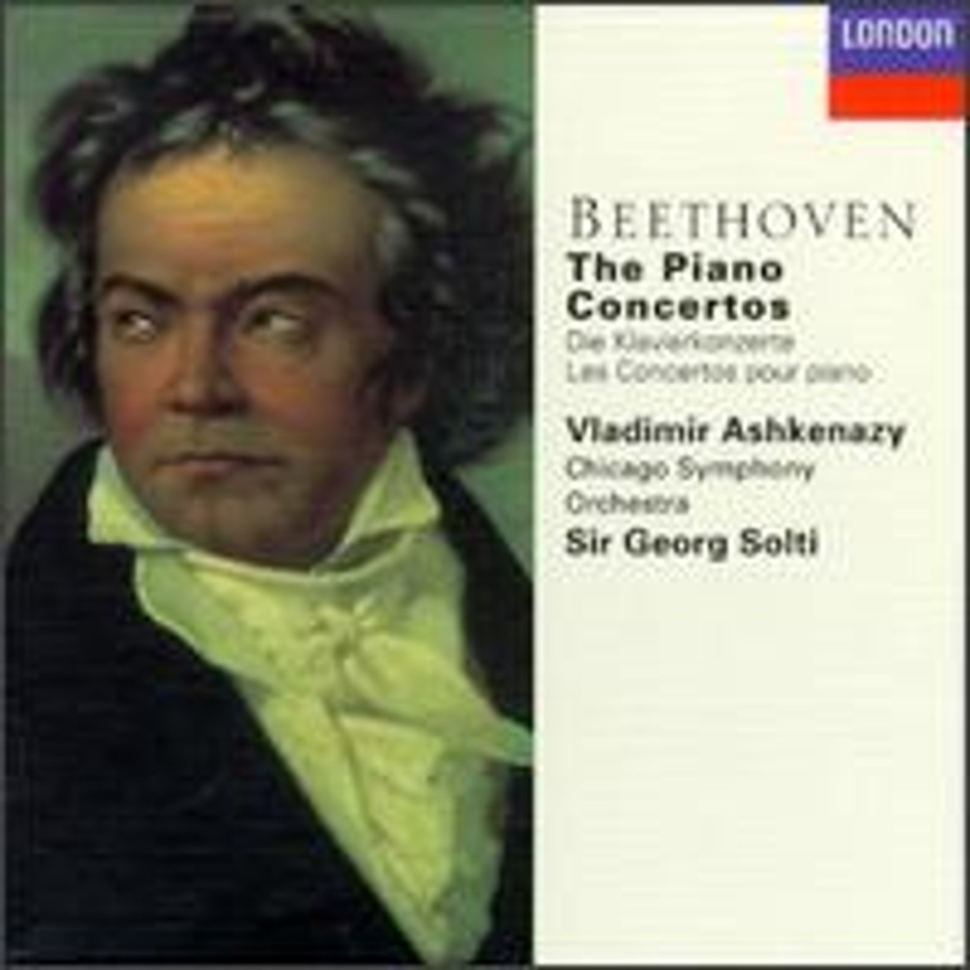 Pre-Owned Beethoven: The Piano Concertos (CD 0028944372328) by Vladimir Ashkenazy (piano ...