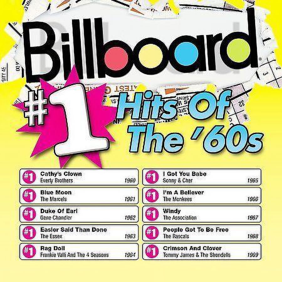 Pre-Owned Billboard #1 Hits of the '60s by Various Artists (CD, Apr ...