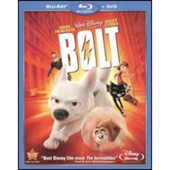 Pre-Owned Bolt [2 Discs] Blu-ray/DVD Animation by Byron Howard, Chris ...