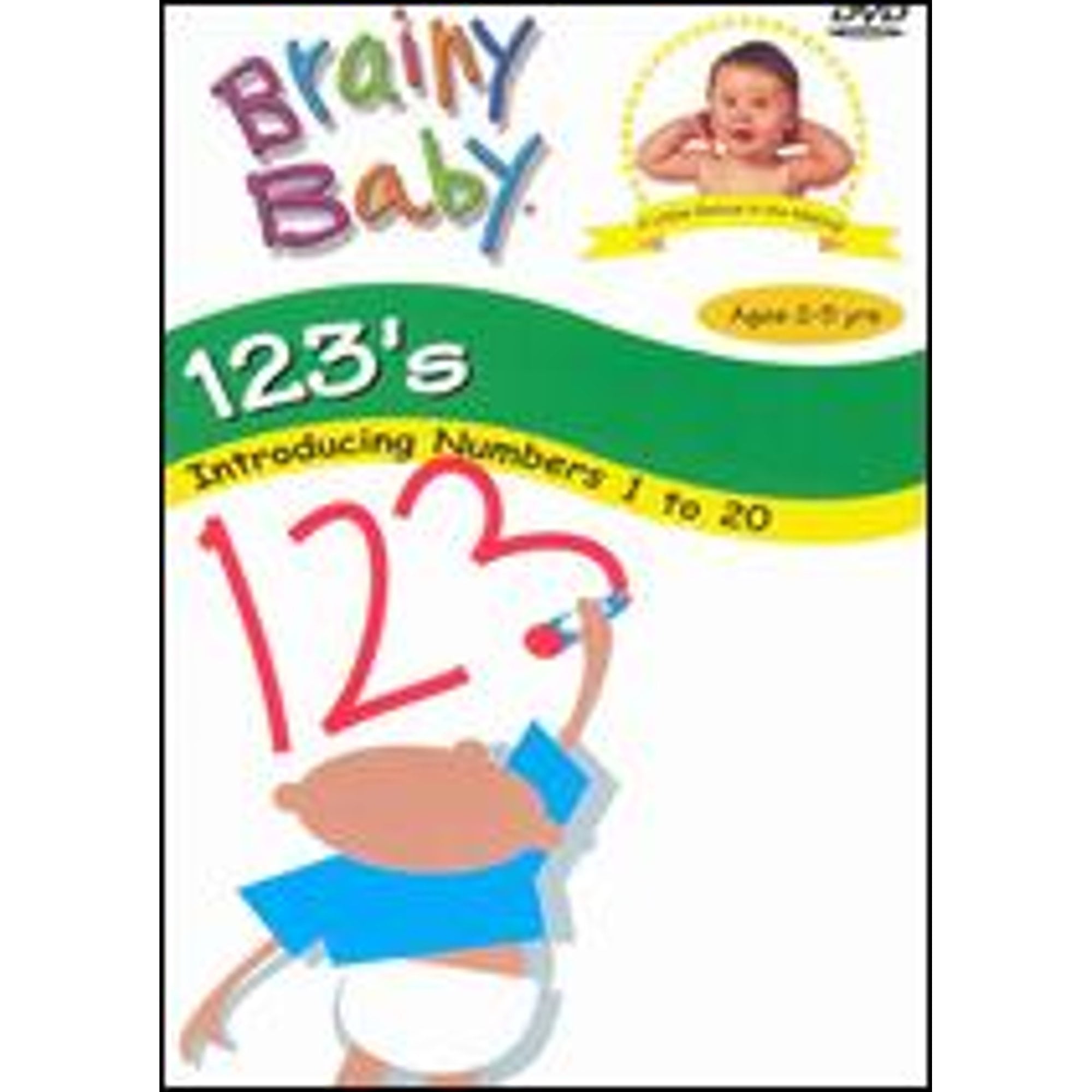 Pre-Owned Brainy Baby: 123's (DVD 0821408200690) - Walmart.com