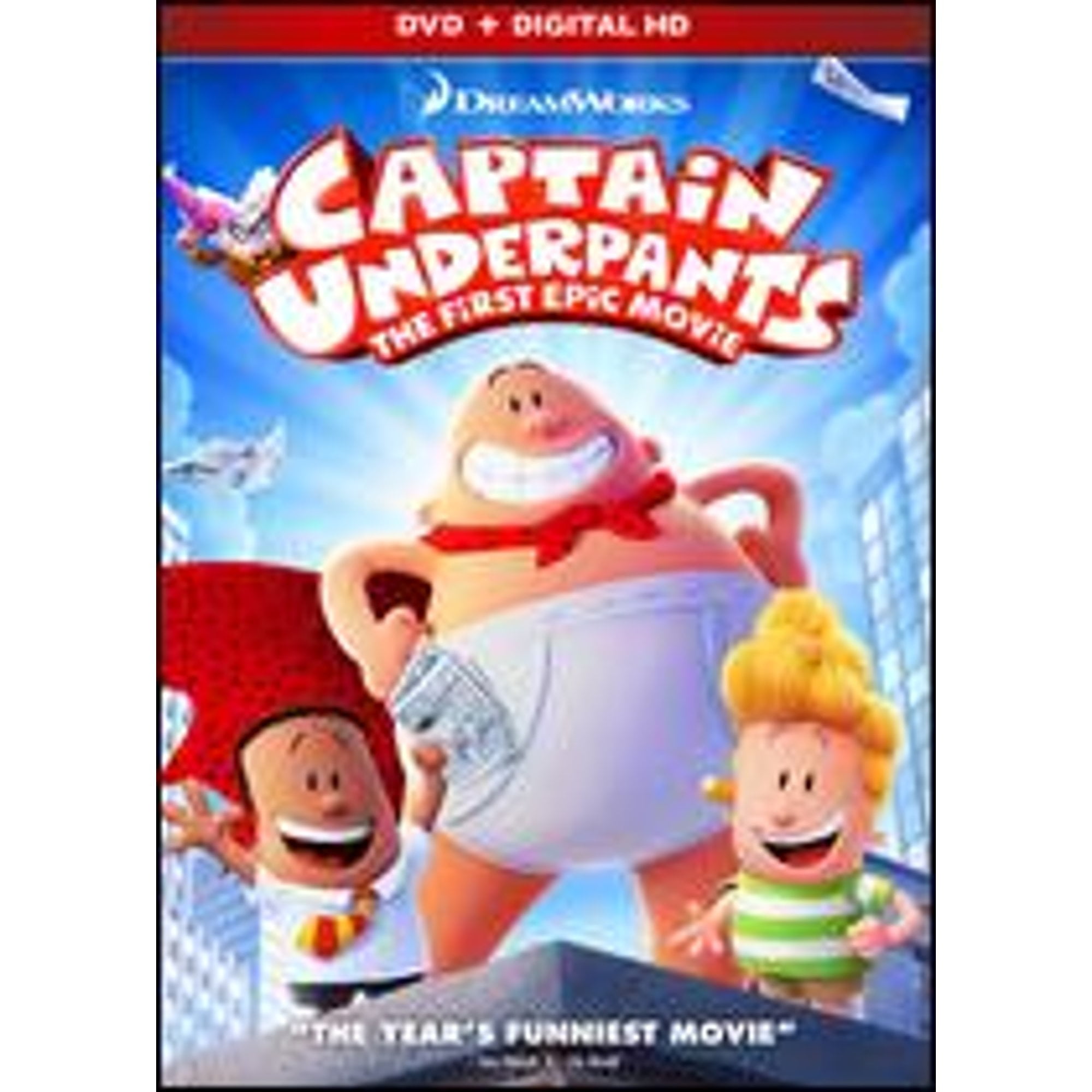 Pre-Owned Captain Underpants: The First Epic Movie (DVD 0024543393351) directed by David Soren ...