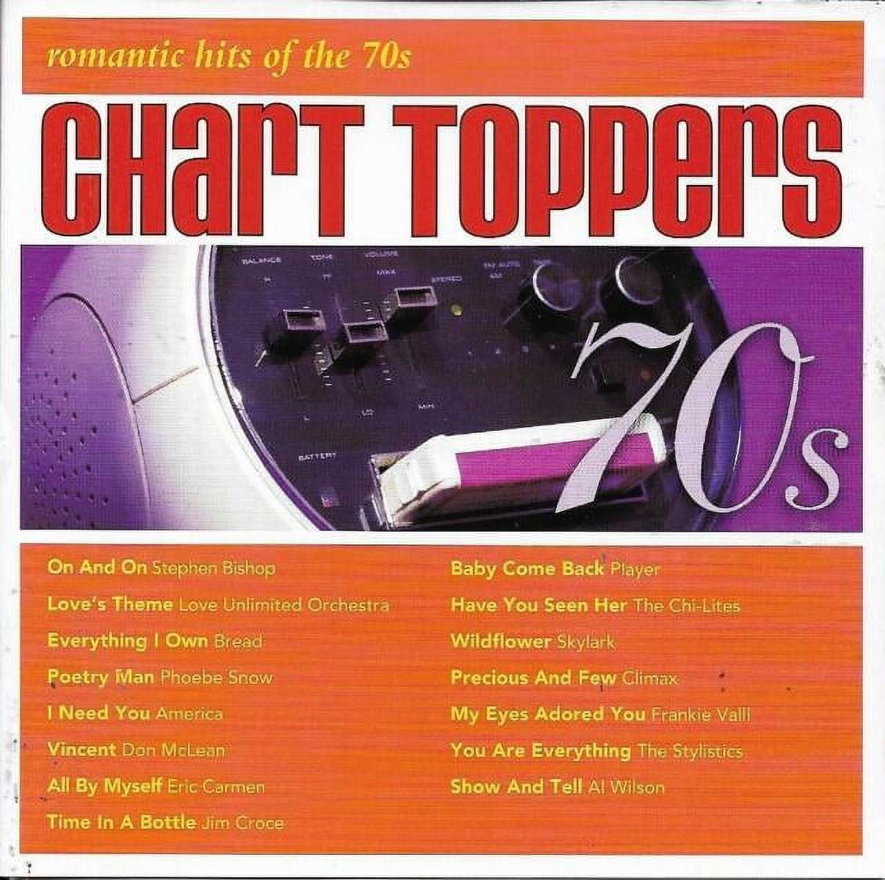 Pre-Owned Chart Toppers: Romantic Hits of the 70s by Chart Toppers (CD, May-1998, Priority ...