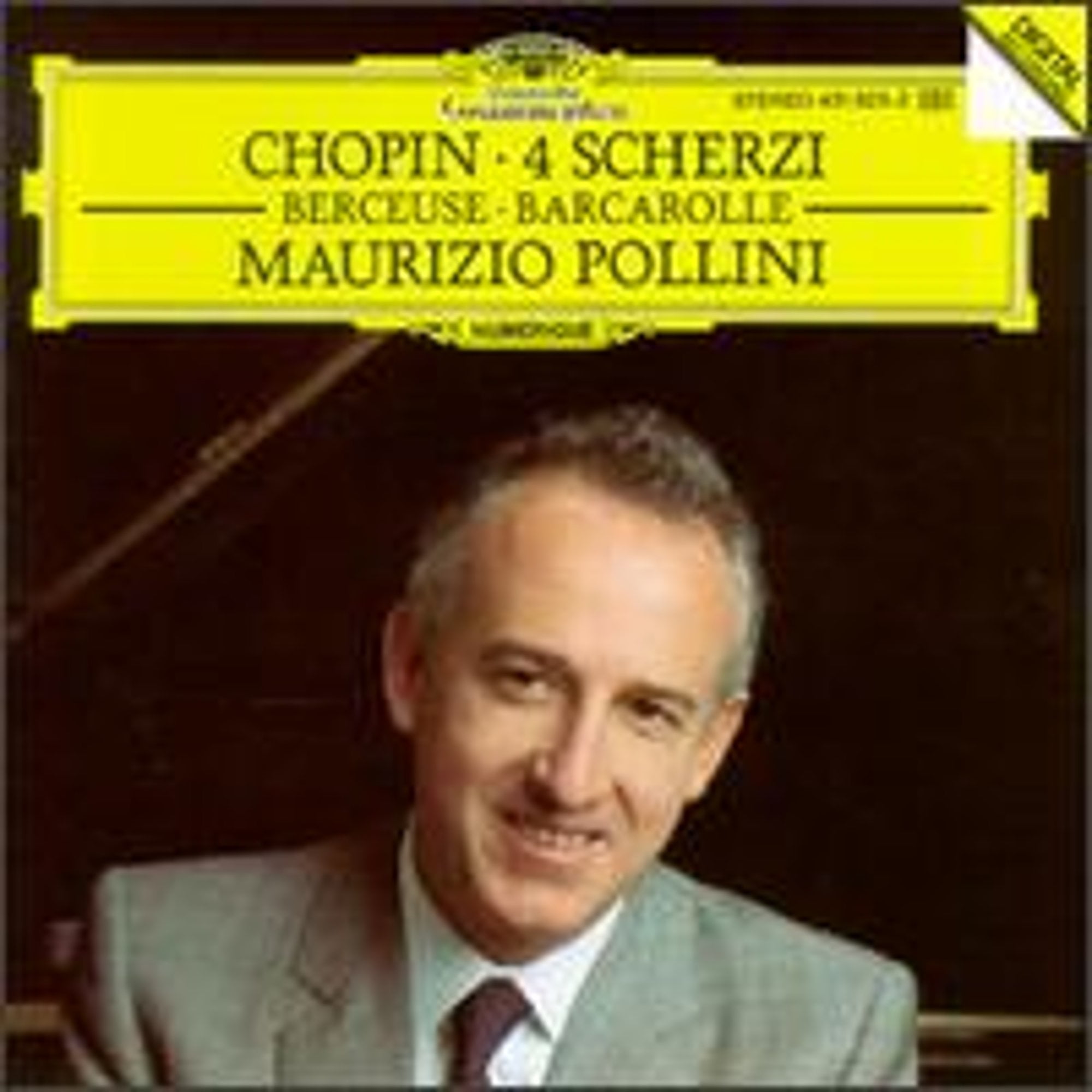 Pre-Owned Chopin: 4 Scherzi/Berceuse/Barcarolle (CD 0028943162326) by Maurizio Pollini (piano ...