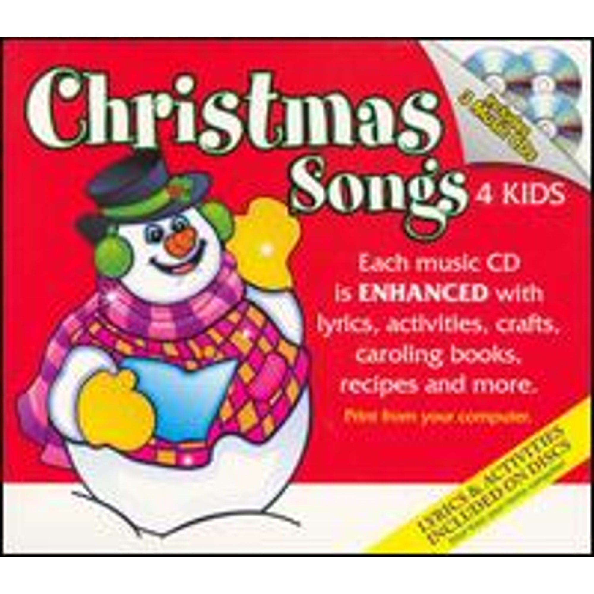 Pre-Owned Christmas Songs 4 Kids [Box Set] (CD 0718451015626) by Twin ...