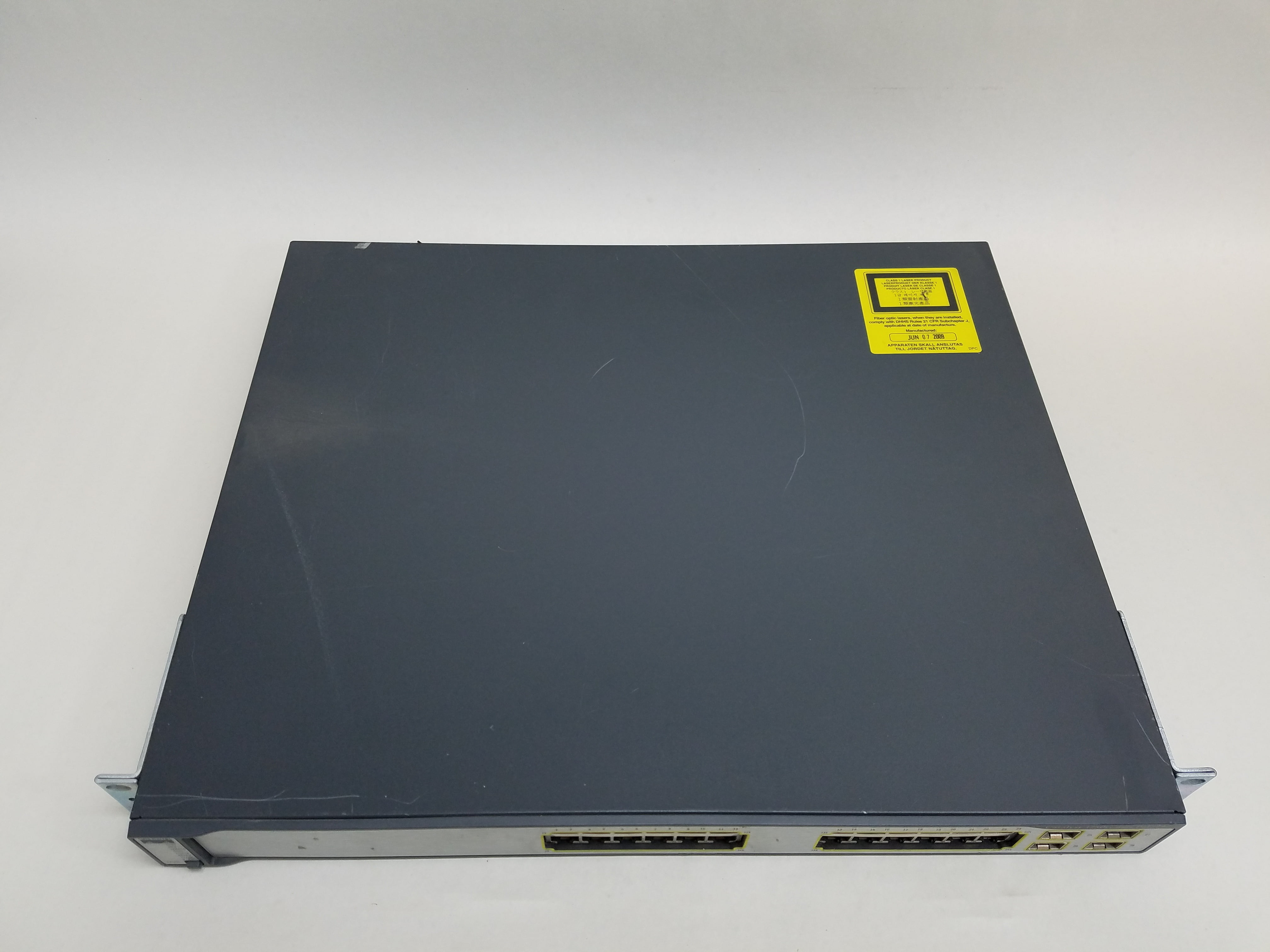 Pre-Owned Cisco Catalyst 3750 WS-C3750G-24PS-S 24-Port 10/100/1000 PoE ...