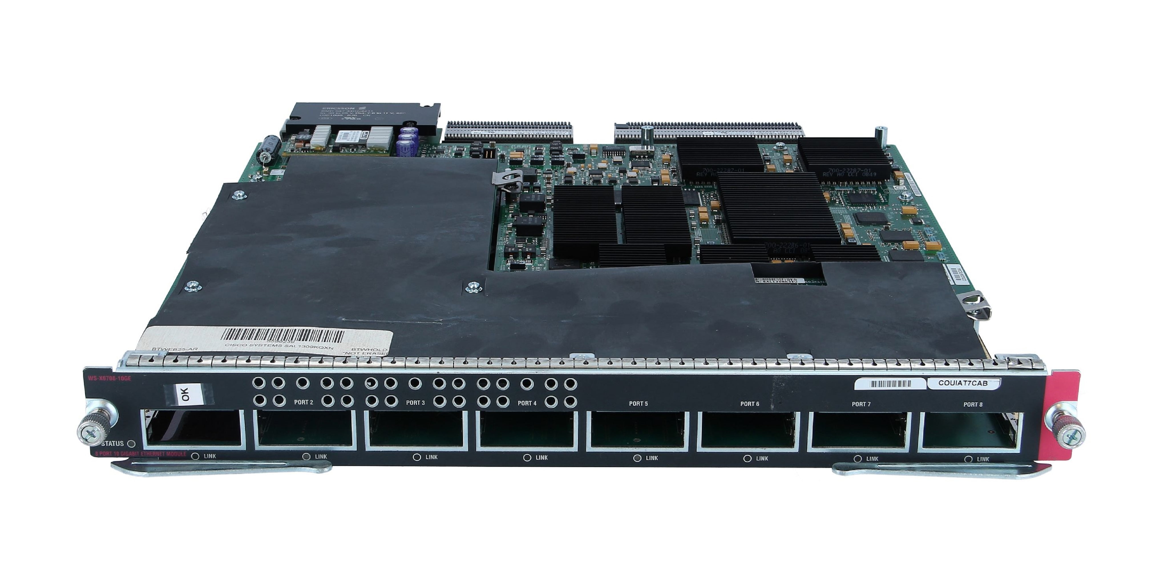 Pre-Owned Cisco WS-X6708-10GE 8 Port 10 Gigabit Ethernet Module (Good ...