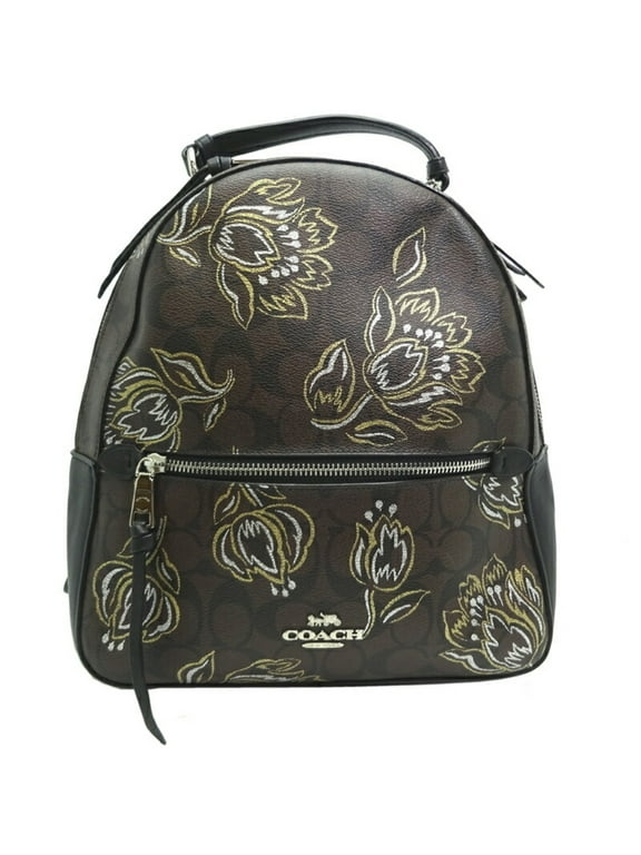 Coach Mini Court Backpack with Multiple Pockets and Adjustable Straps ...