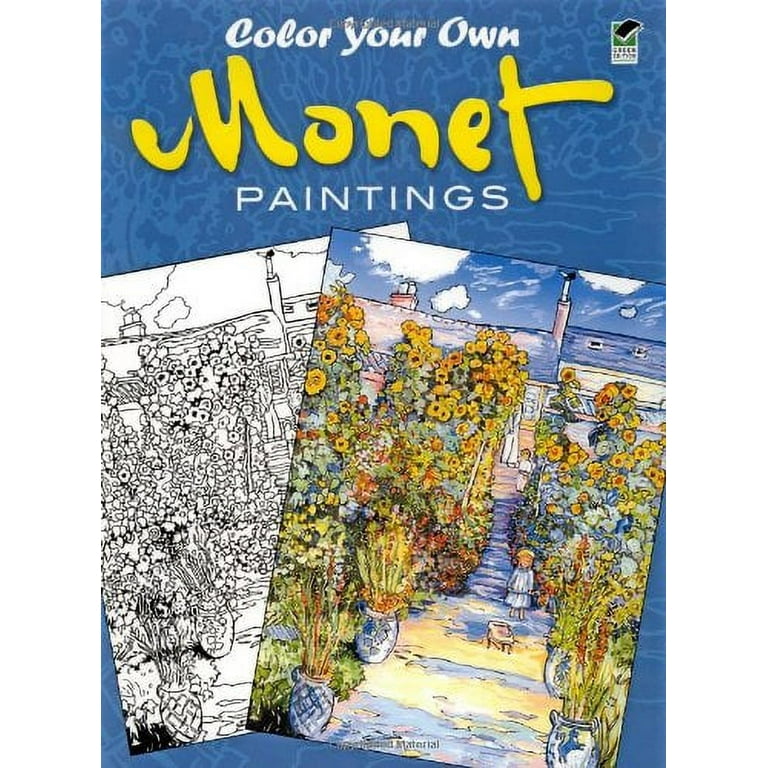 Coloring Pages, Claude Monet