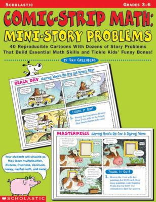 Pre-Owned Comic-Strip Math: Mini-Story Problems: 60 Reproducible ...