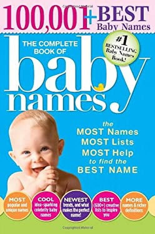Pre-Owned Complete Book of Baby Names Standalone by Lesley Bolton ...