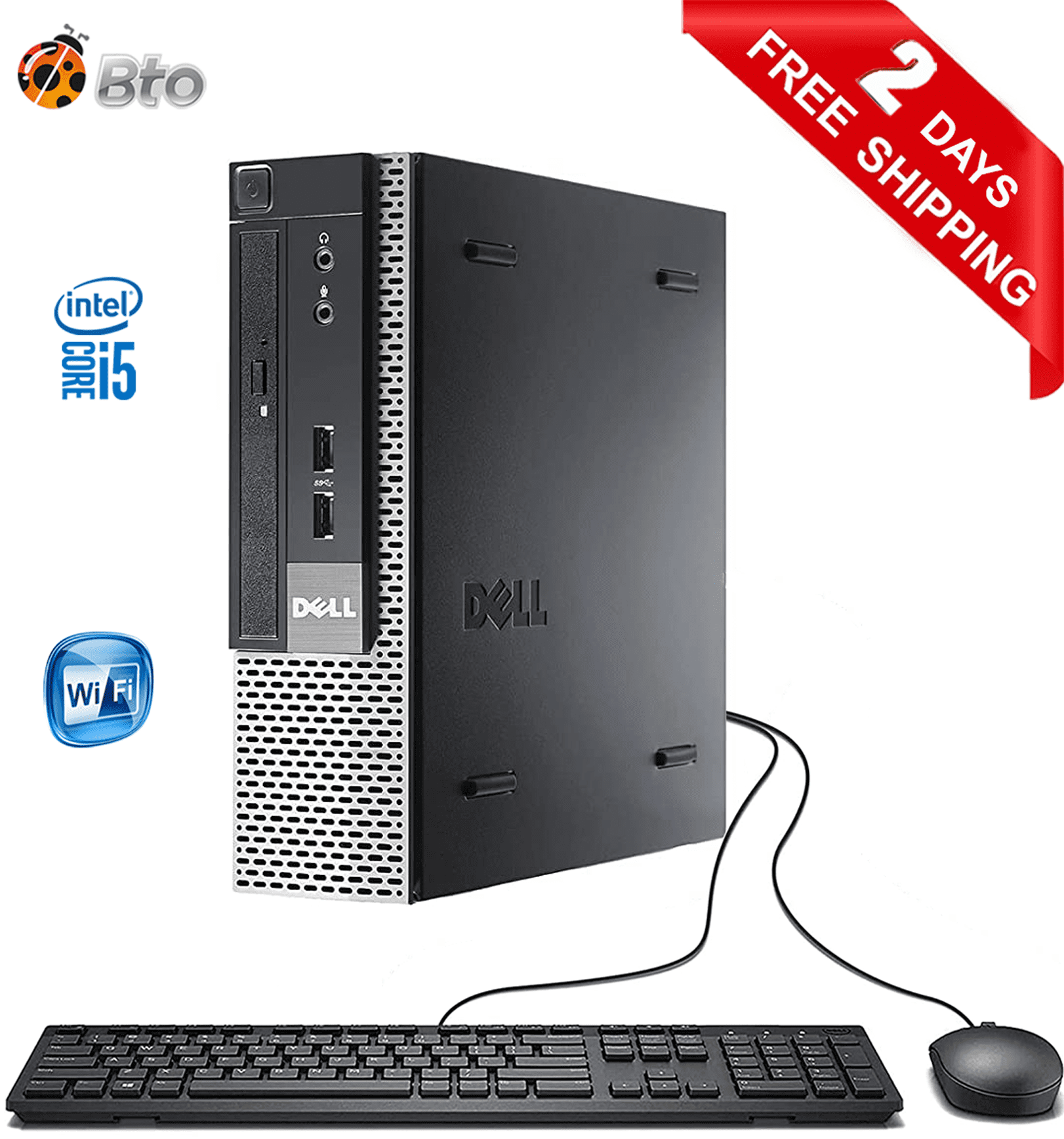 Restored Dell 9020 Desktop USFF Computer PC Intel Core i5-4570 3.2Ghz ...