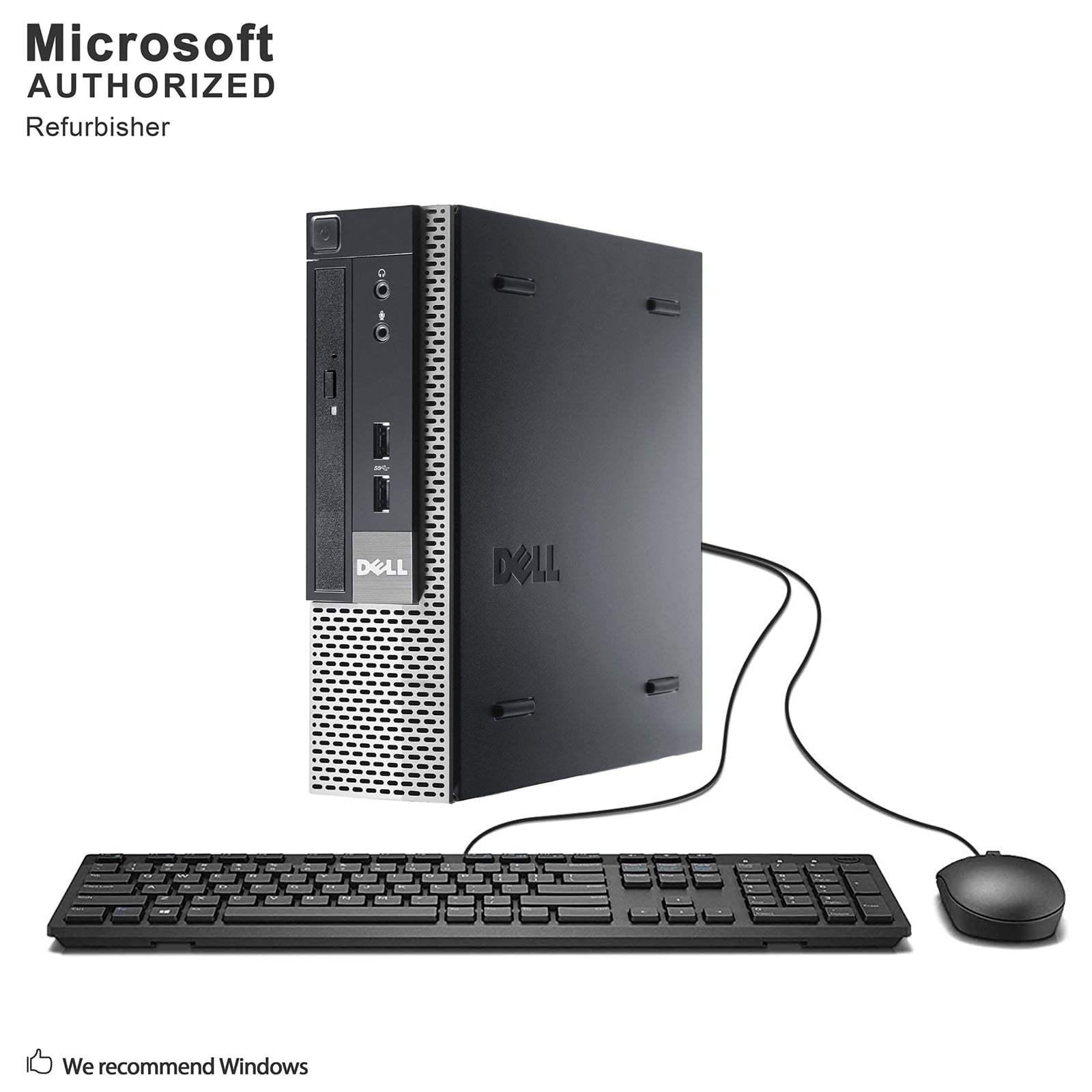 Pre-Owned Dell OptiPlex 9010 USFF Desktop PC, Intel Quad Core I5-3470S ...