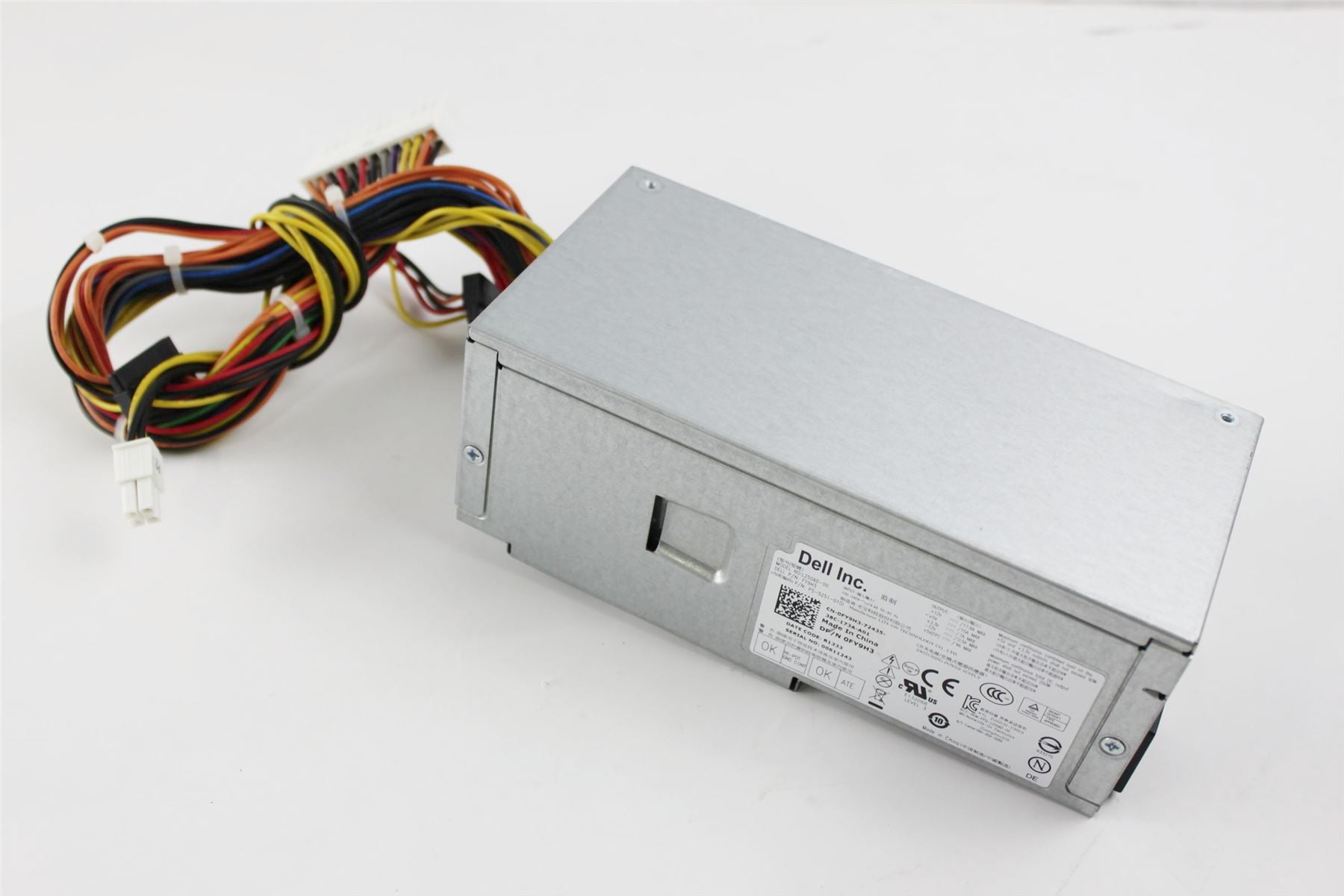 Pre-Owned Dell Optiplex 3010 7010 9010 SFF 250W 24-PIN Power Supply ...