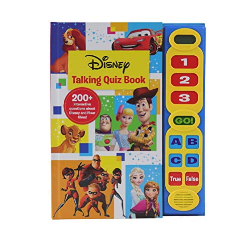 Pre-Owned Disney Frozen, Toy Story, and More! - Talking Quiz Sound Book - Over 200 Interactive ...