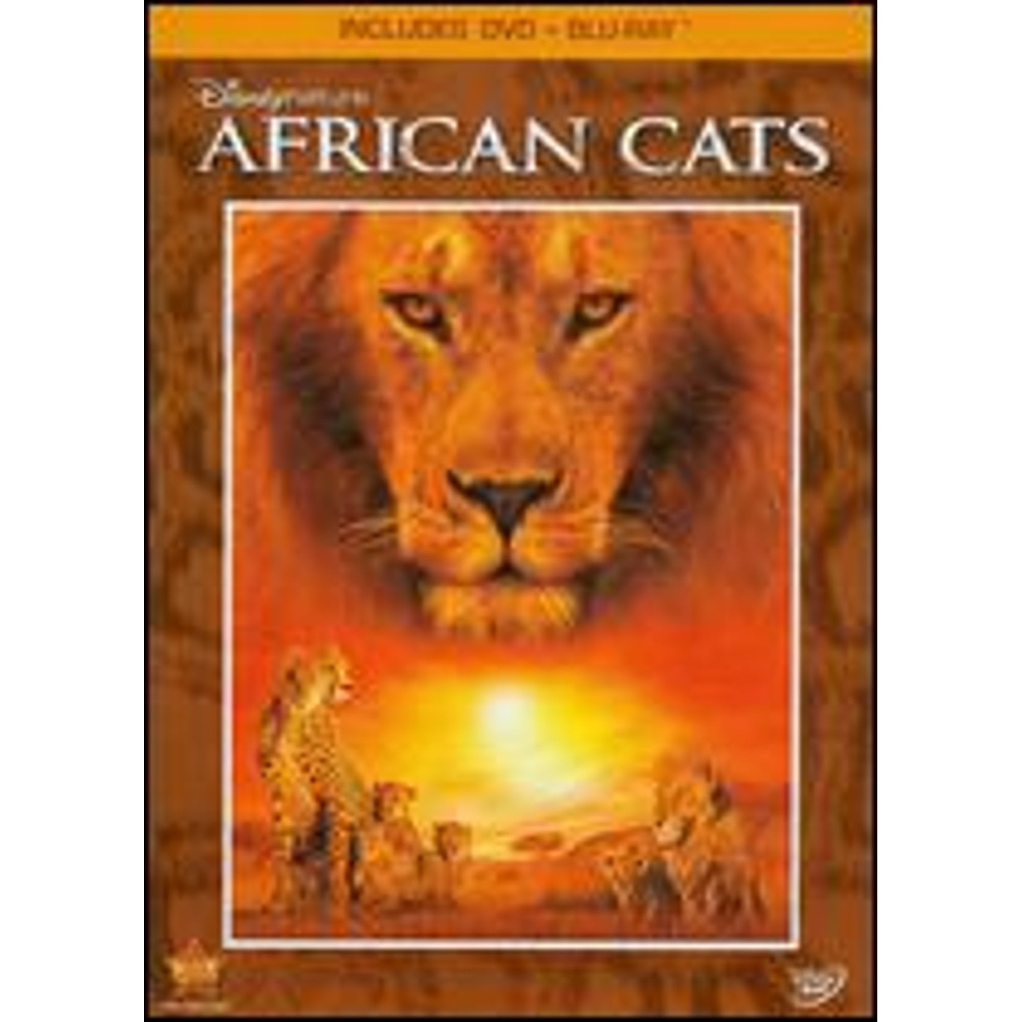 Pre-Owned Disneynature: African Cats [2 Discs] [DVD/Blu-ray] (DVD ...
