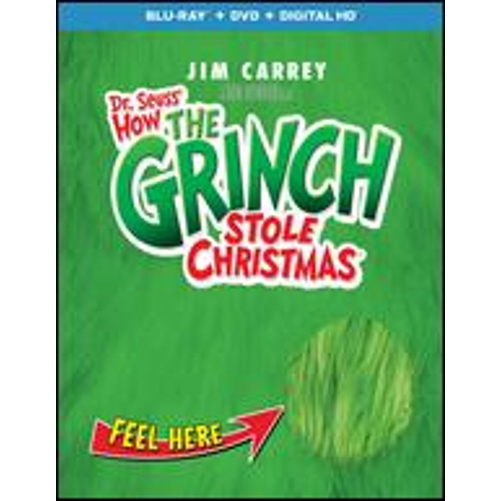 Pre-Owned Dr. Seuss' How the Grinch Stole Christmas Blu-Ray, 2 Discs ...