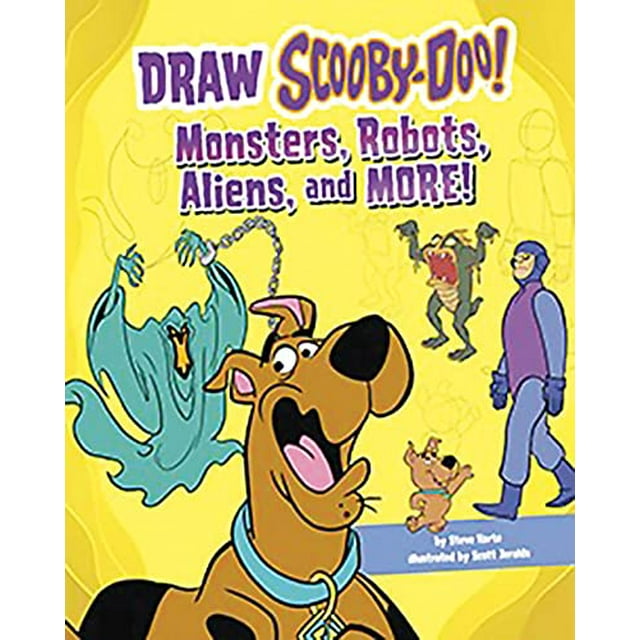 Pre-Owned Draw Scooby-Doo!: Monsters, Robots, Aliens, and More! (Drawing Fun With Scooby-Doo ...