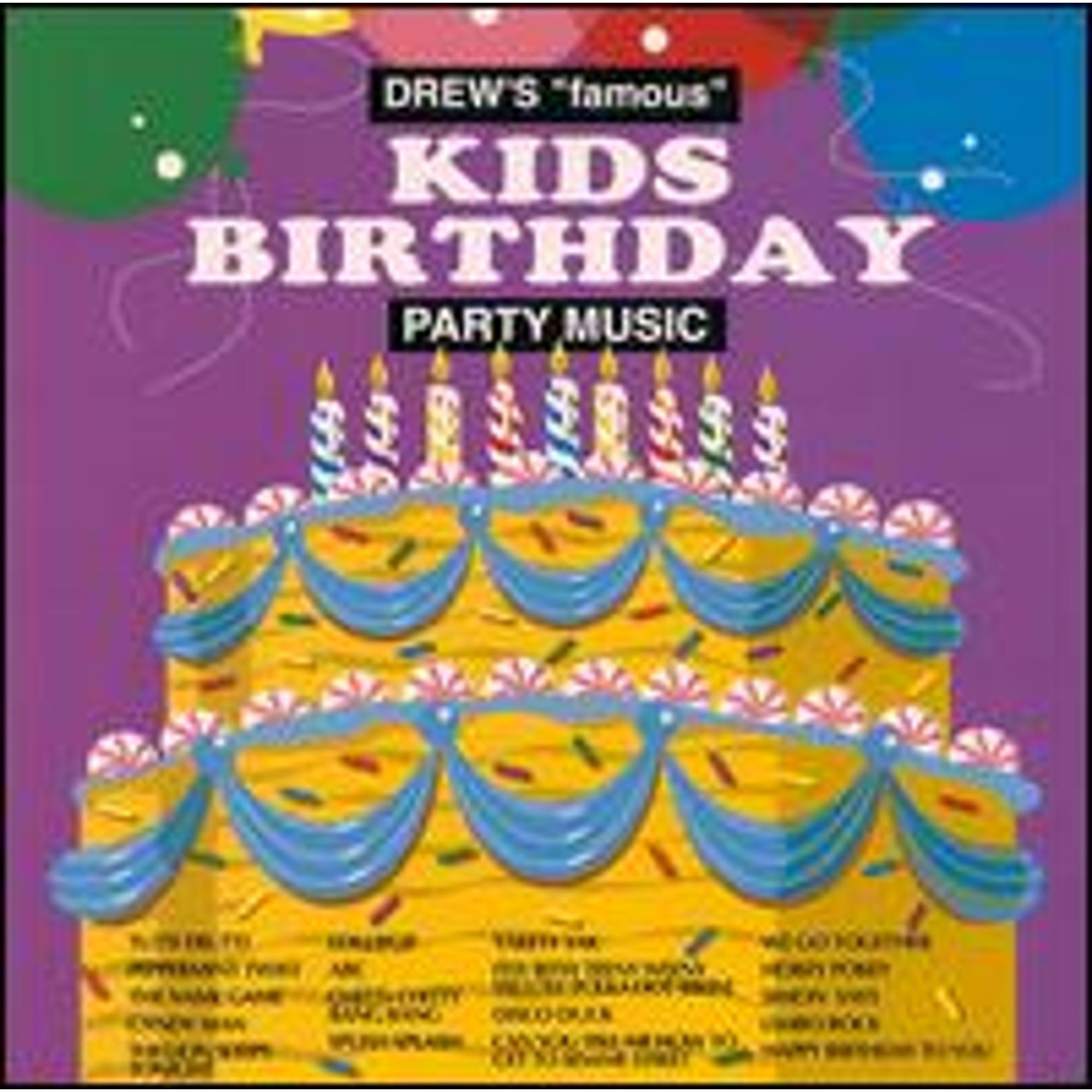 Pre-Owned Drew's Famous Kids Birthday Dance Party Favorites (CD ...