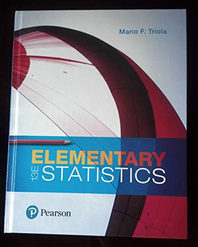 Pre-Owned Elementary Statistics (NASTA Edition), 13th Edition Paperback ...