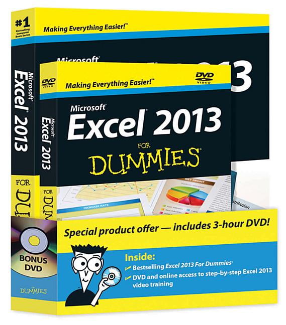 Pre Owned Excel 2013 For Dummies Book DVD Bundle Paperback pre-owned-excel-2013-for-dummies-book-dvd-bundle-paperback