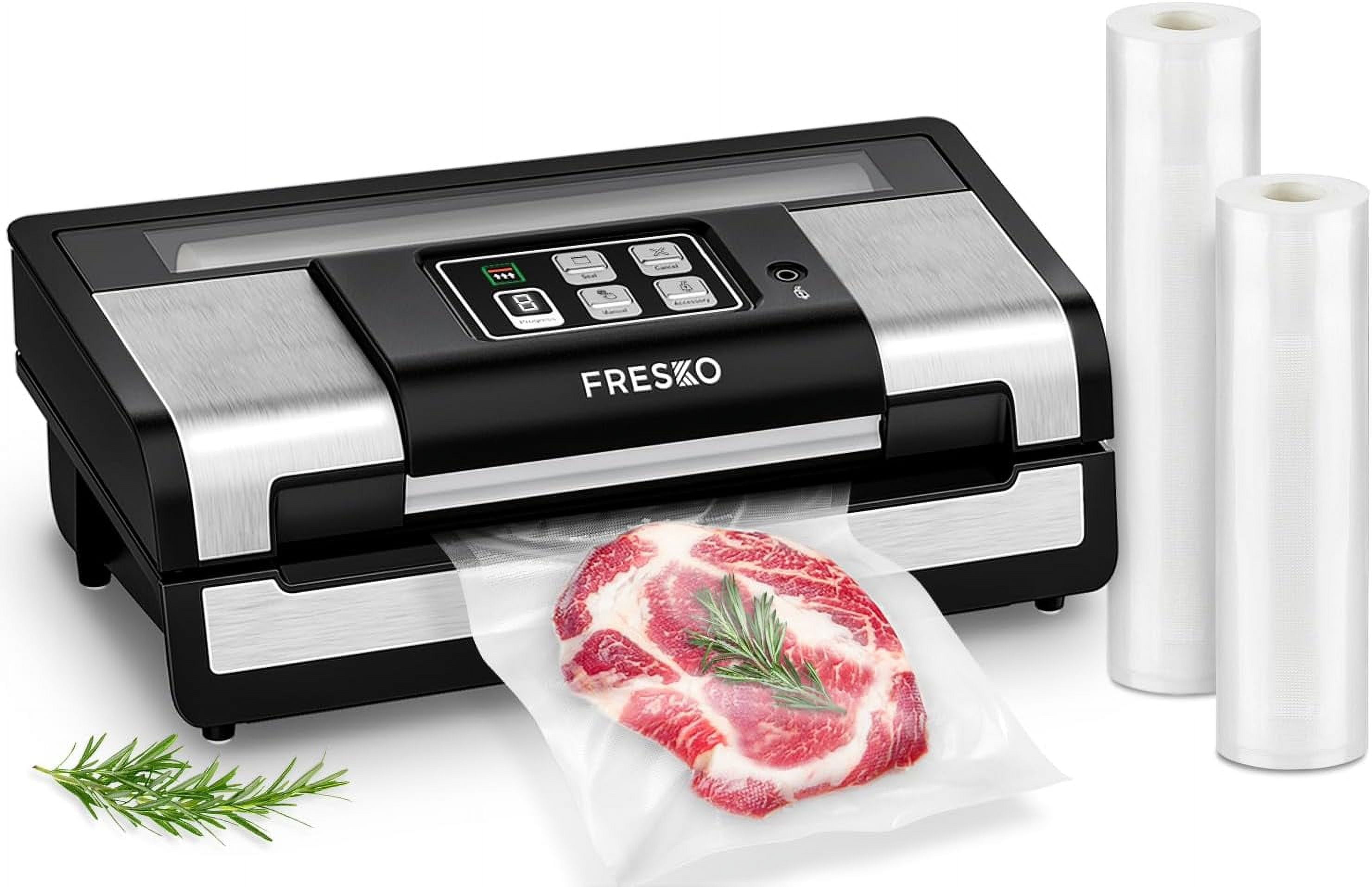 Pre-Owned FRESKO V9 Smart Vacuum Sealer Pro, Full Automatic Food Sealer ...