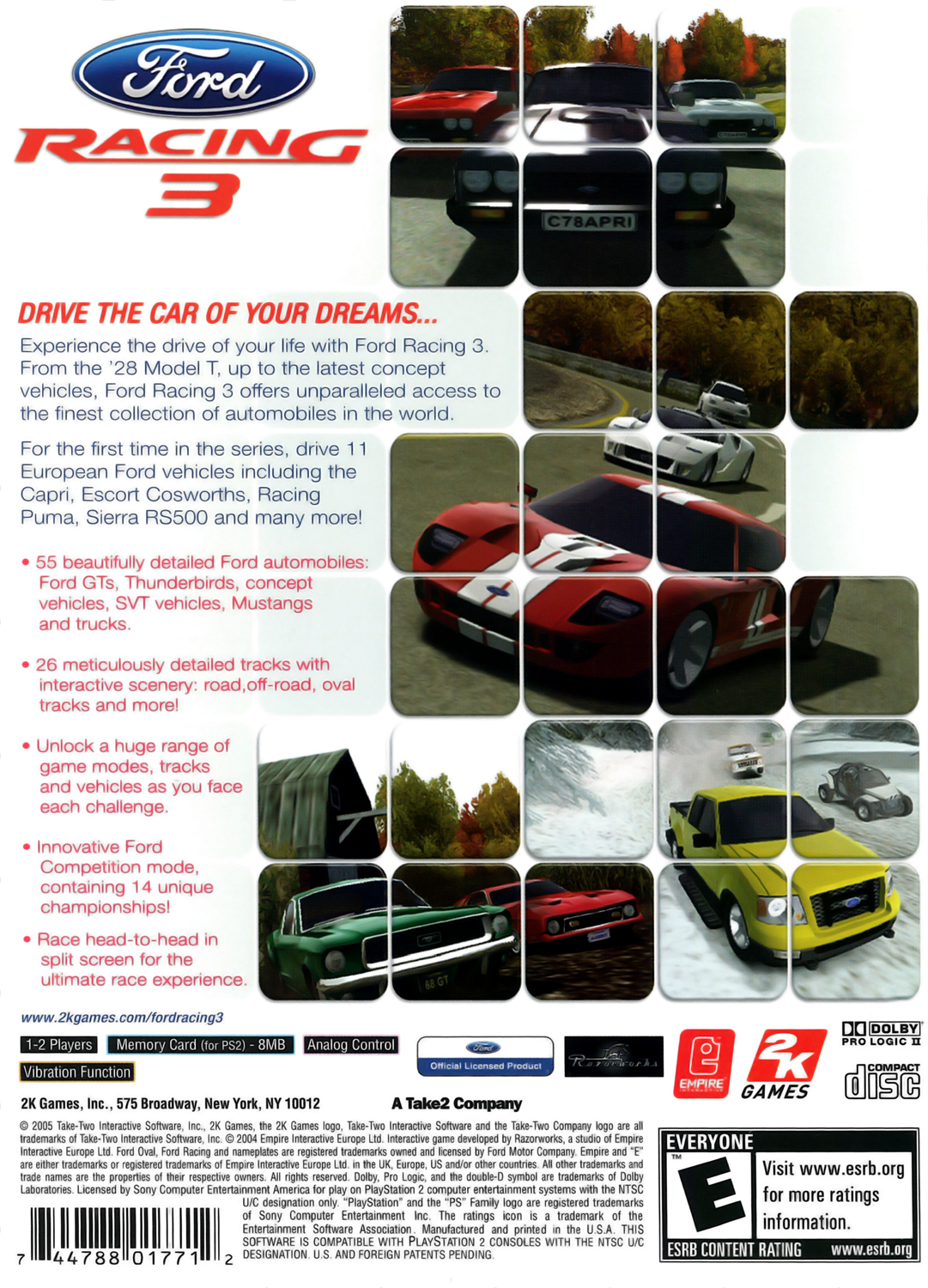 Pre-Owned Ford Racing 3 - PlayStation 2 - Walmart.com