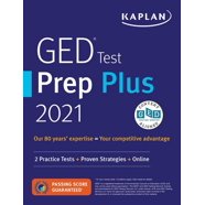 Kaplan GED Test Prep Plus 2024-2025: Full Length Practice Tests, 1000 ...