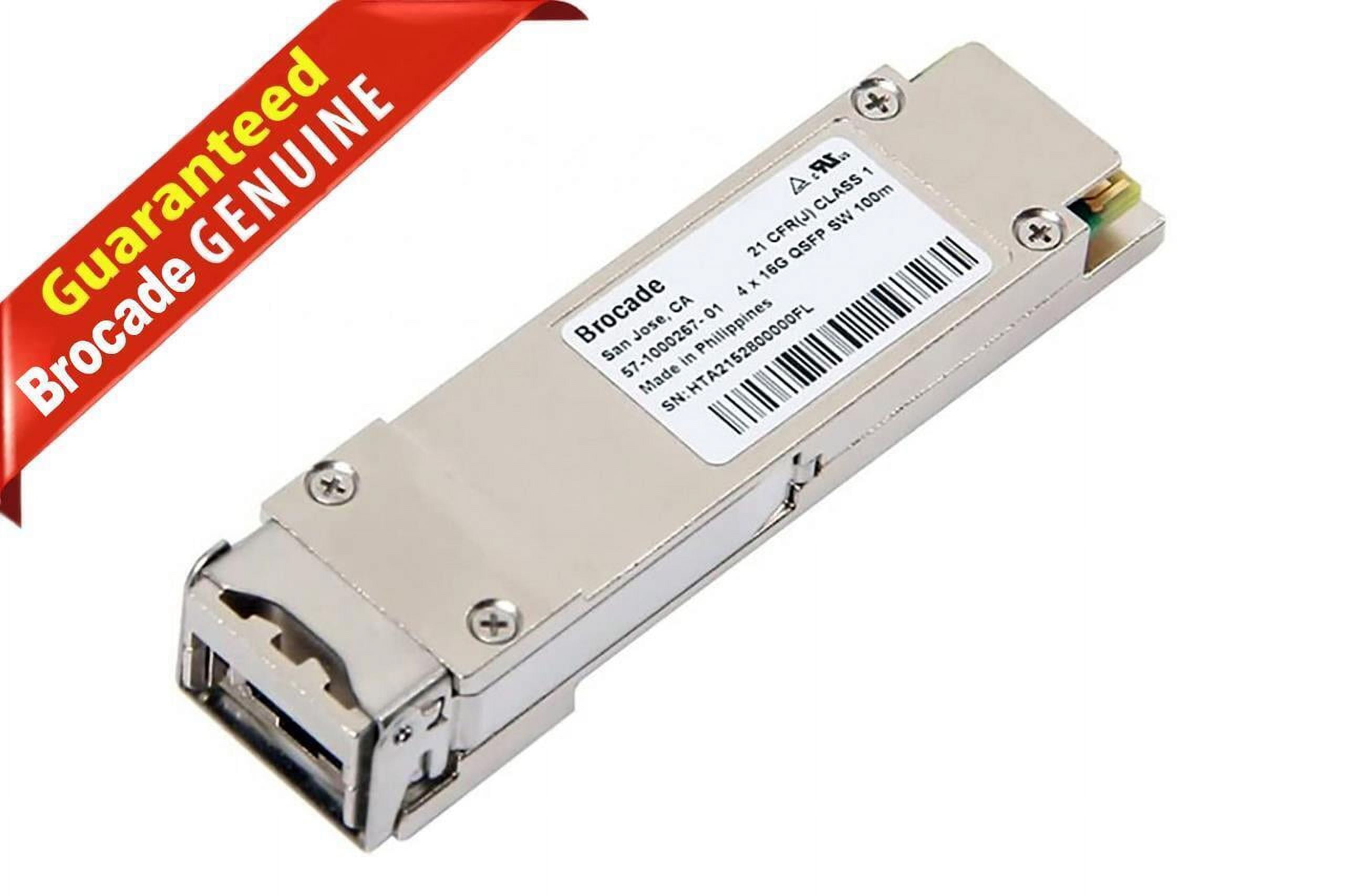 Pre-Owned Genuine Brocade 57-1000267-01 XBR-000232 4 x 16GB QSFP for ...