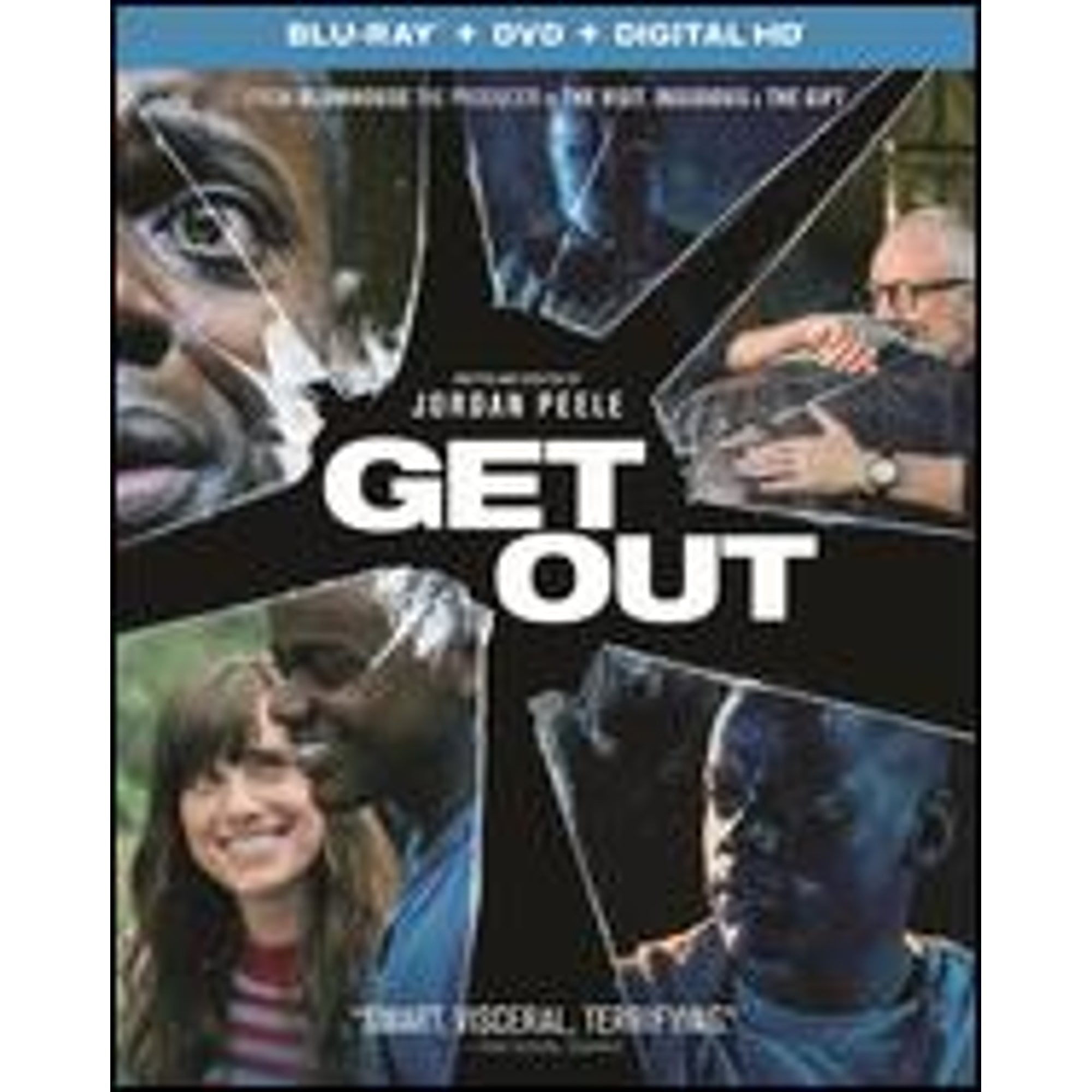 Pre-Owned Get Out by Jordan Peele Blu-ray/DVD 2 Discs Horror - Walmart.com