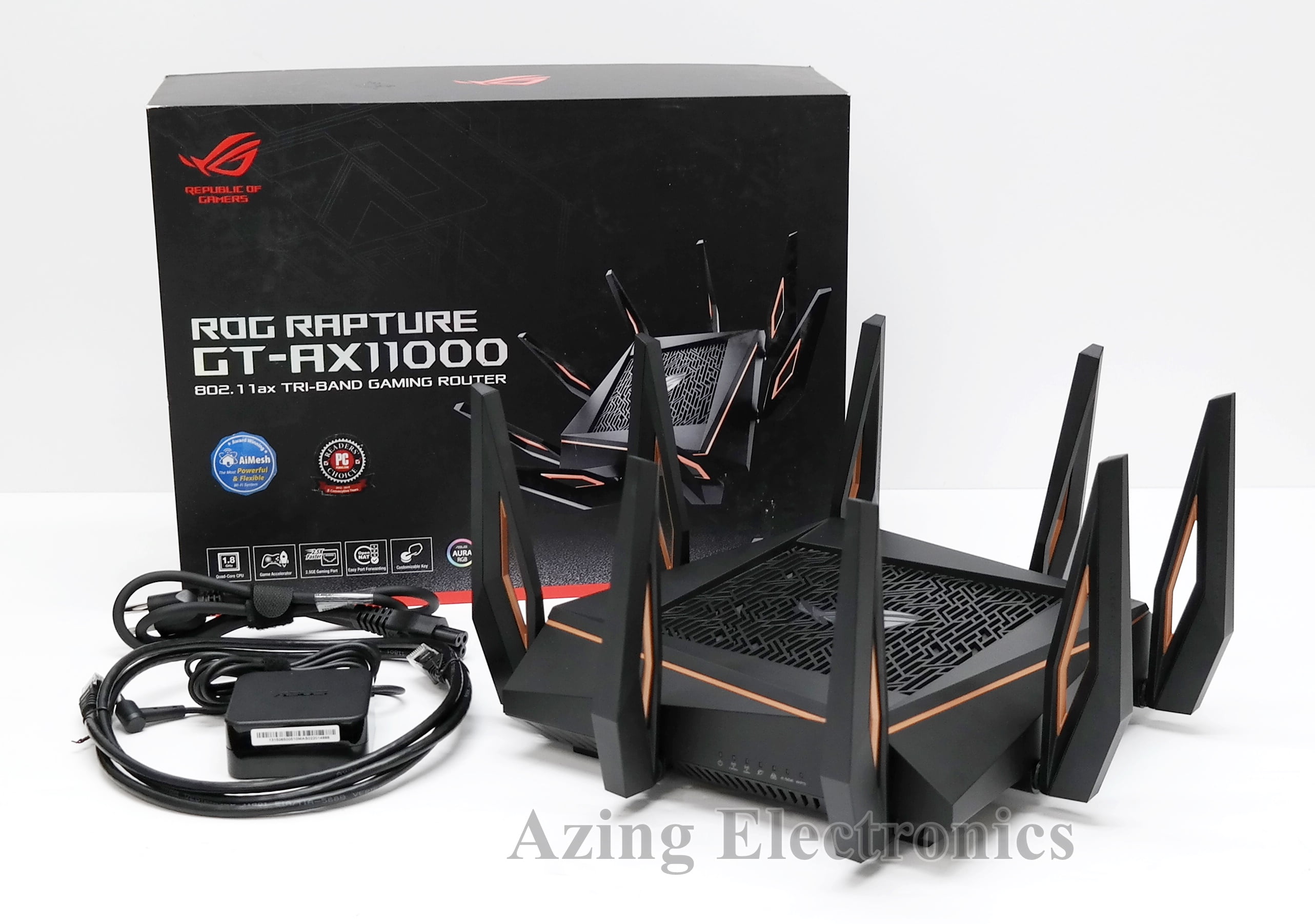 Good ASUS ROG Rapture GT-AX11000 AX11000 Tri-Band Wi-Fi Gaming Router ...