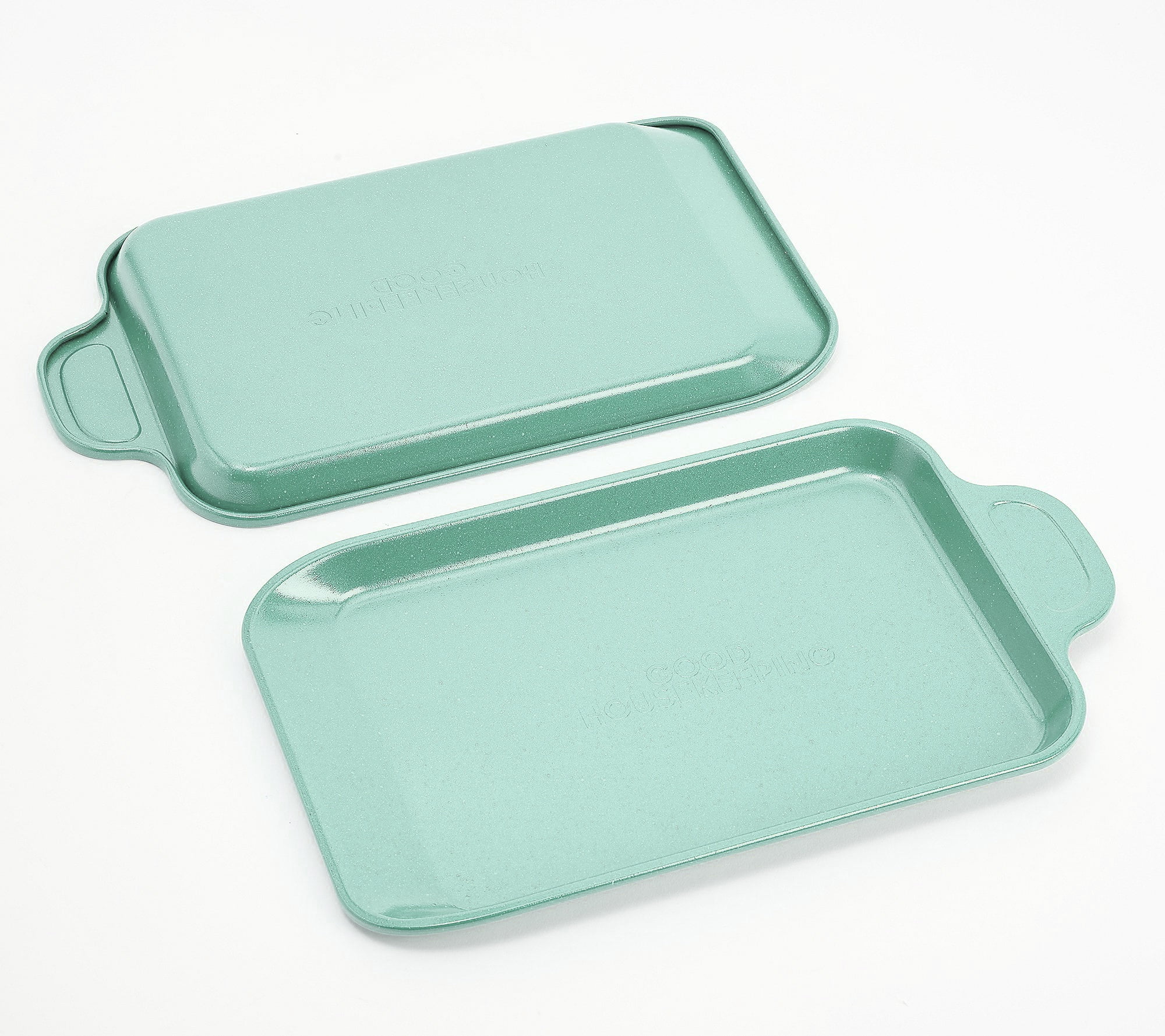 Refurbished Good Housekeeping Set of (2) 7" x 11" Aluminized Utility ...