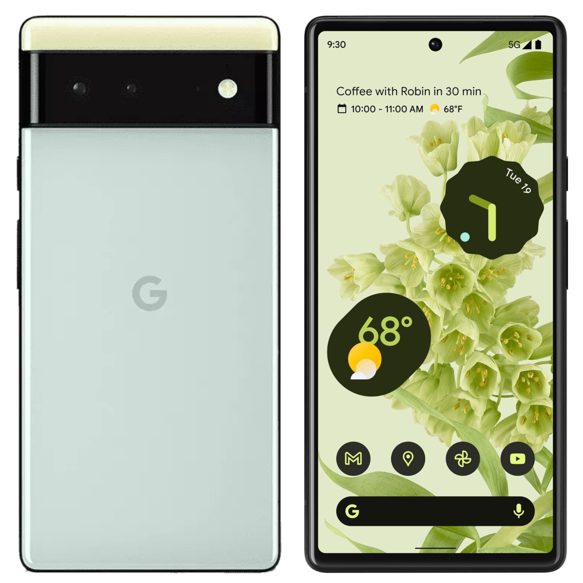 Free Shipping! Pre-Owned Google Pixel 6, 5G, 128GB, T-Mobile Only ...