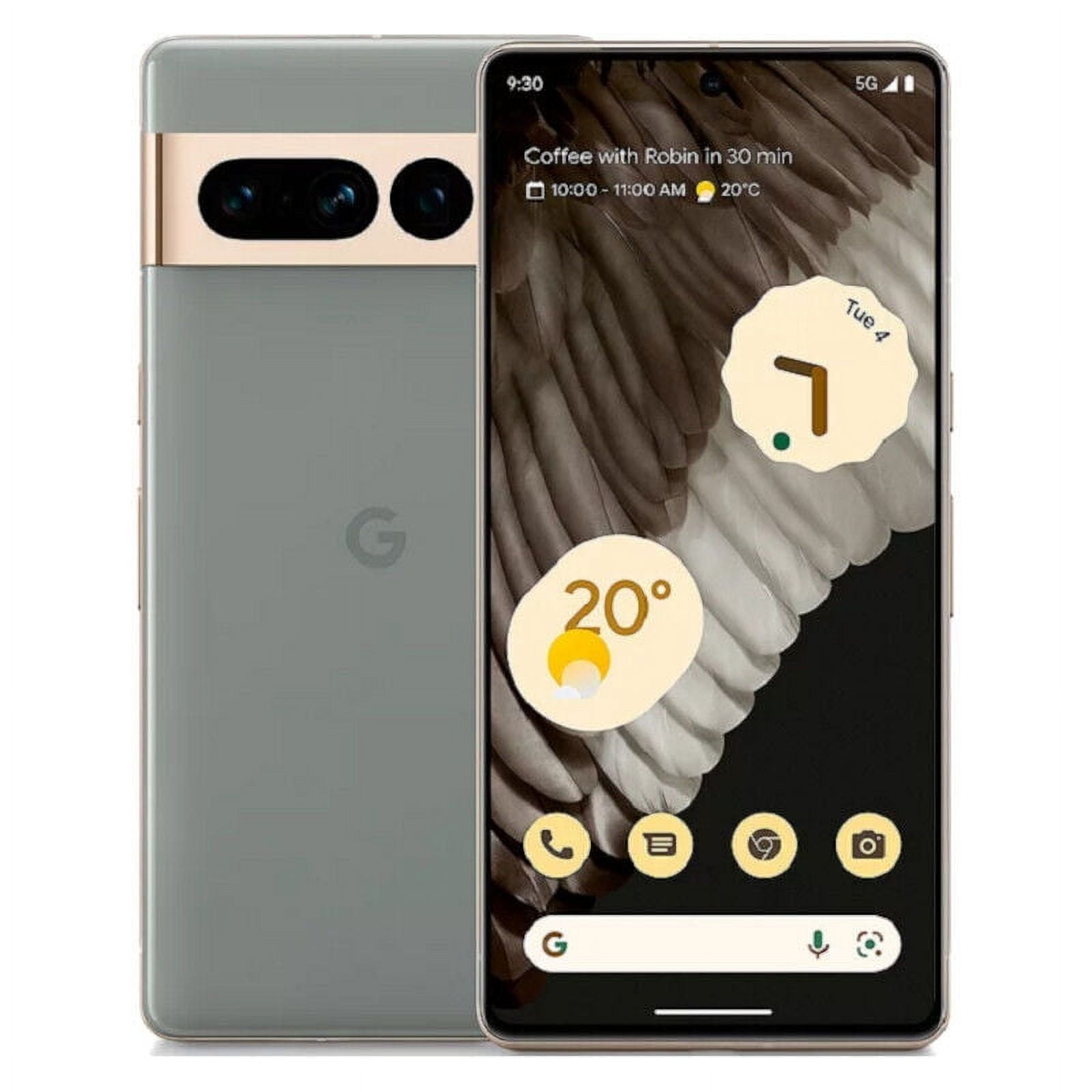 Pre-Owned Google Pixel 7 Pro 5G Hazel 128 UNLOCKED - Good - Walmart ...