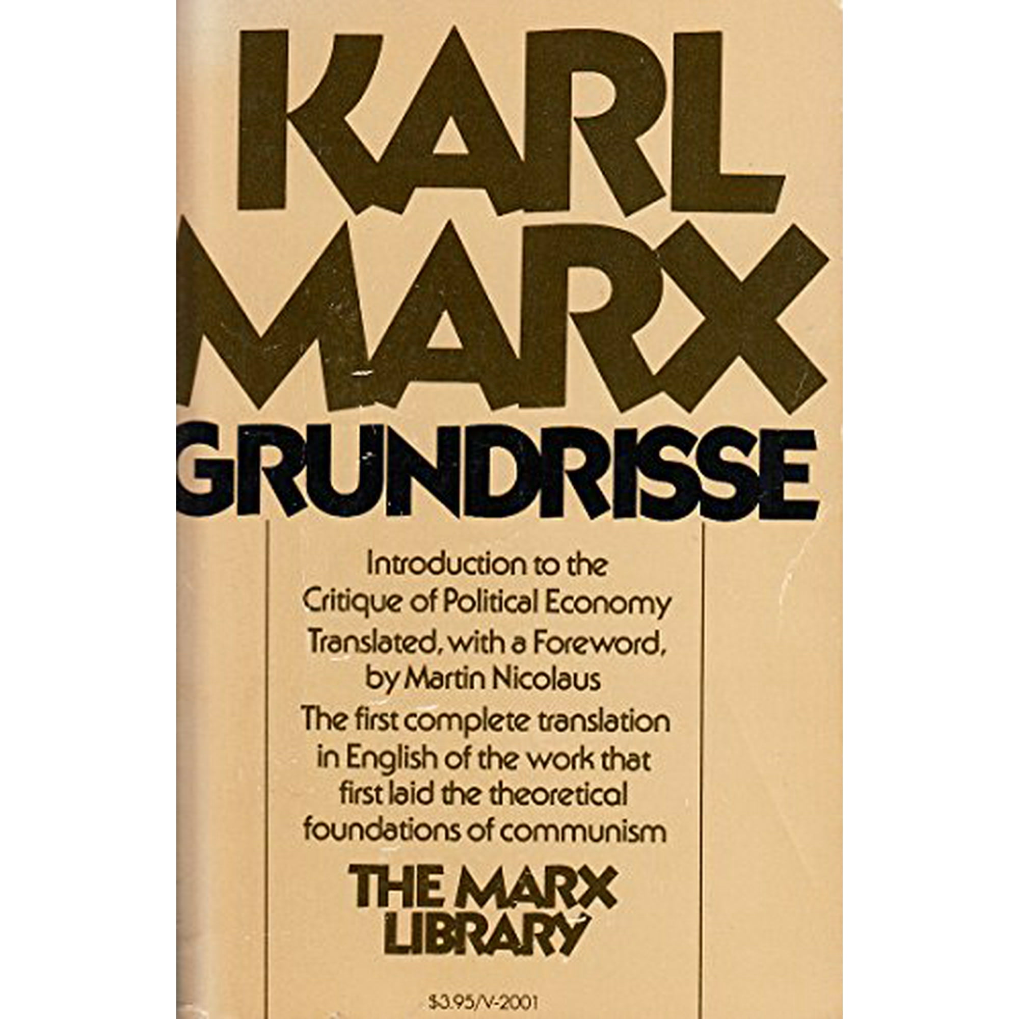 Marx Grundrisse