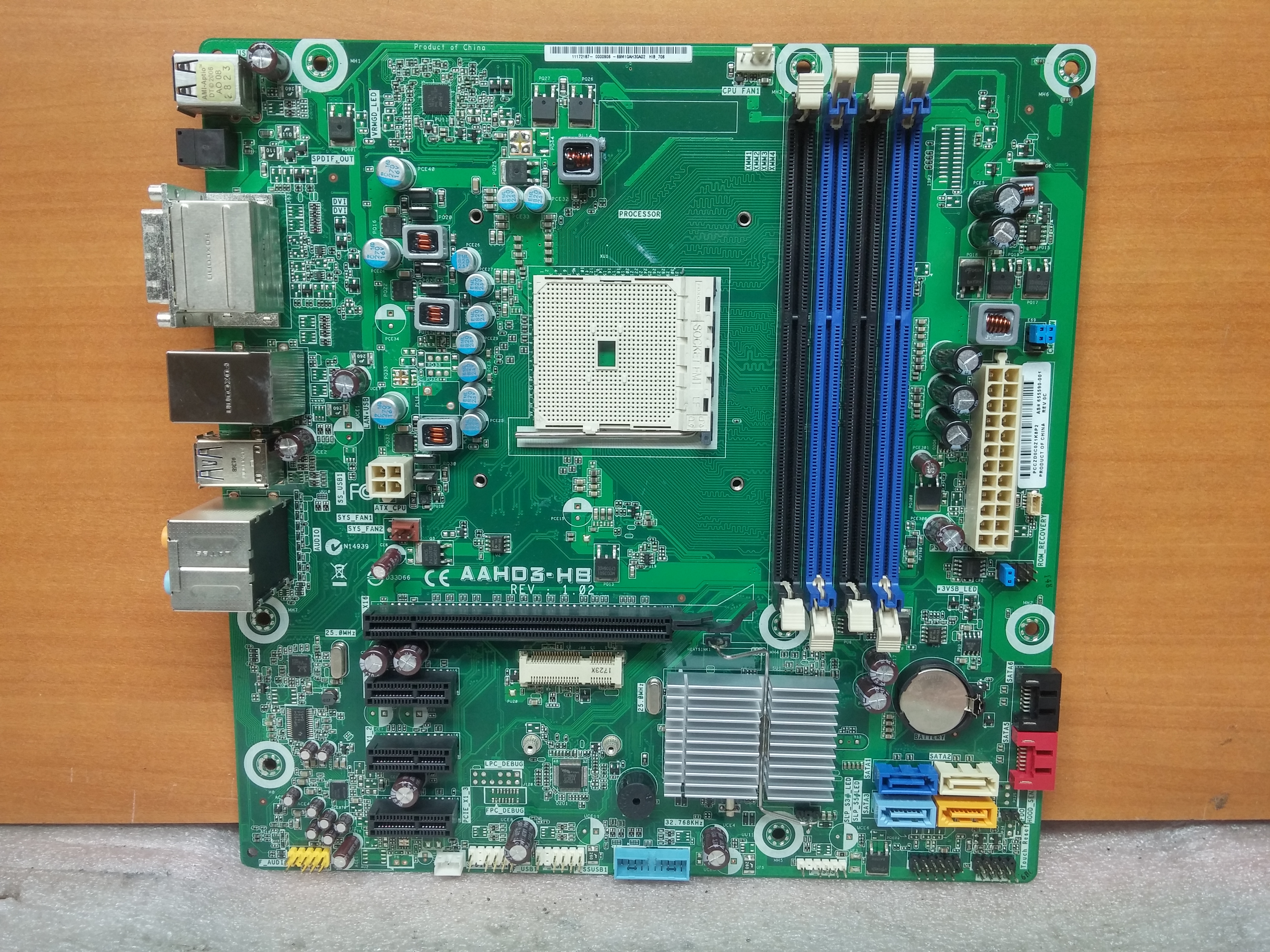Pre-Owned HP 655590-001 Pavilion P6 Socket FM1 DDR3 SDRAM Desktop ...